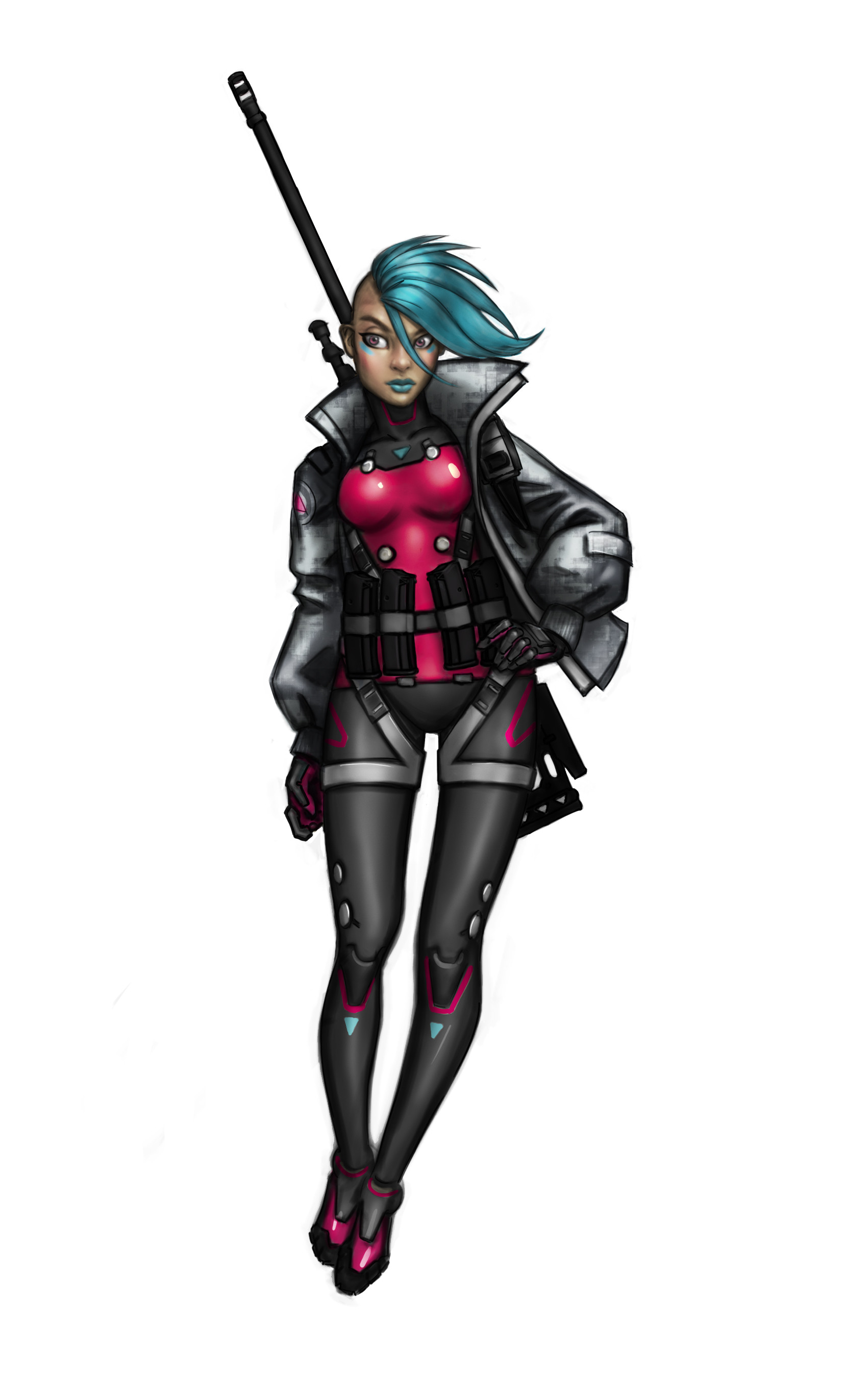 ArtStation - Sniper Punk