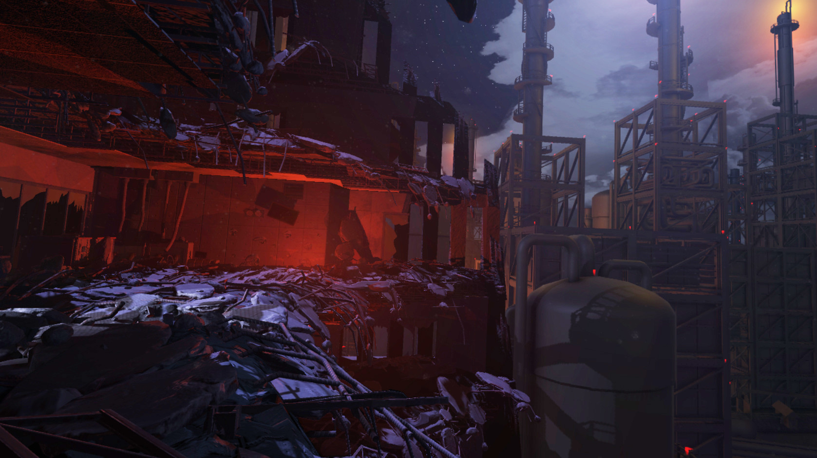 ArtStation - Destroyed lab, Elvis Perry