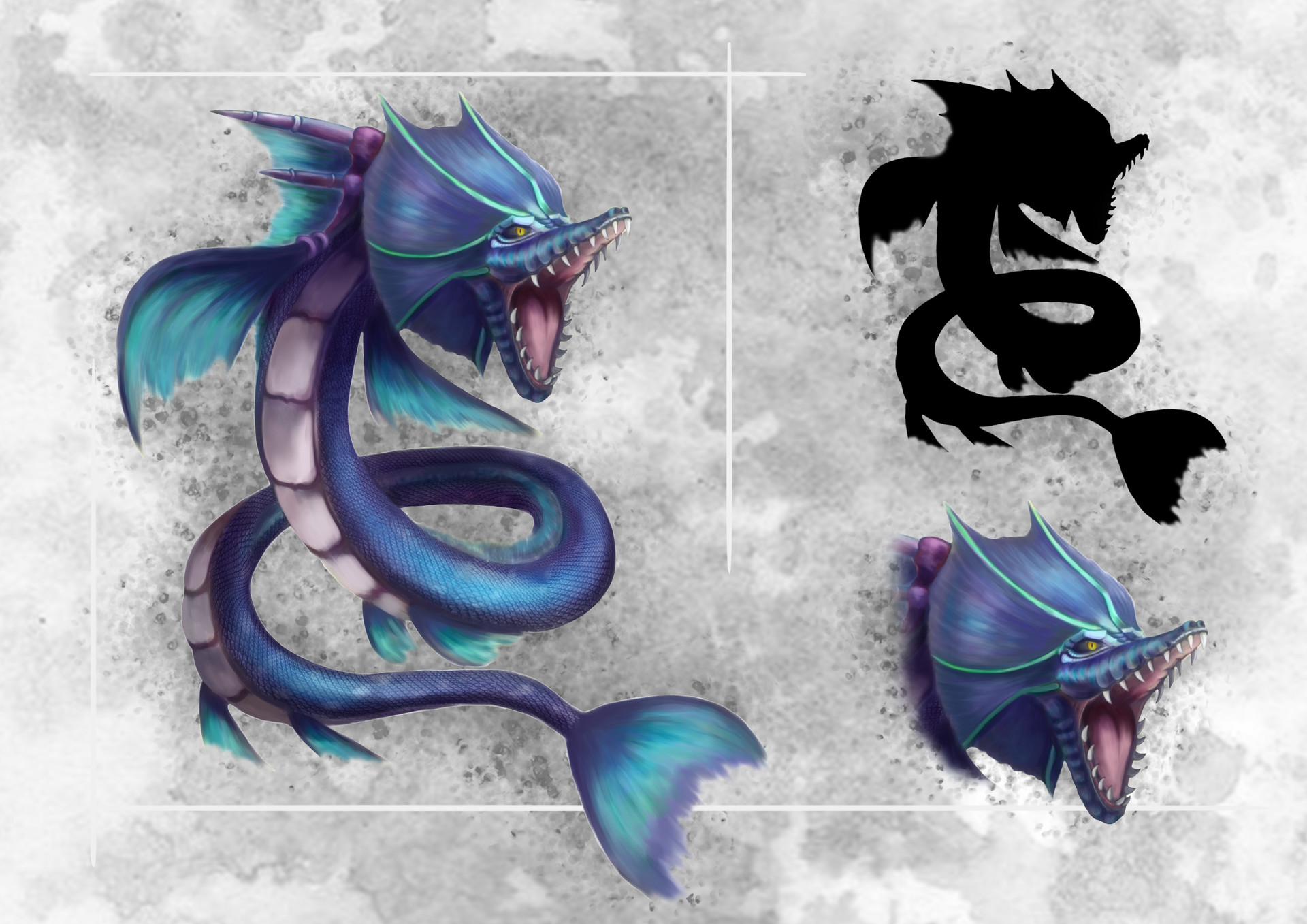 ArtStation - Sea Dragon