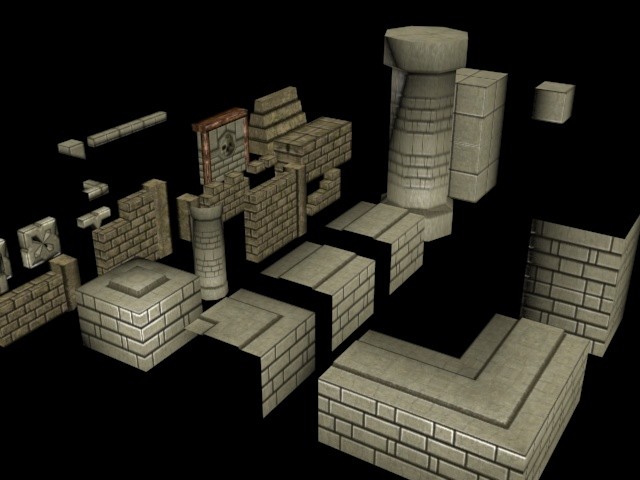 ArtStation - Modular game assets and textures