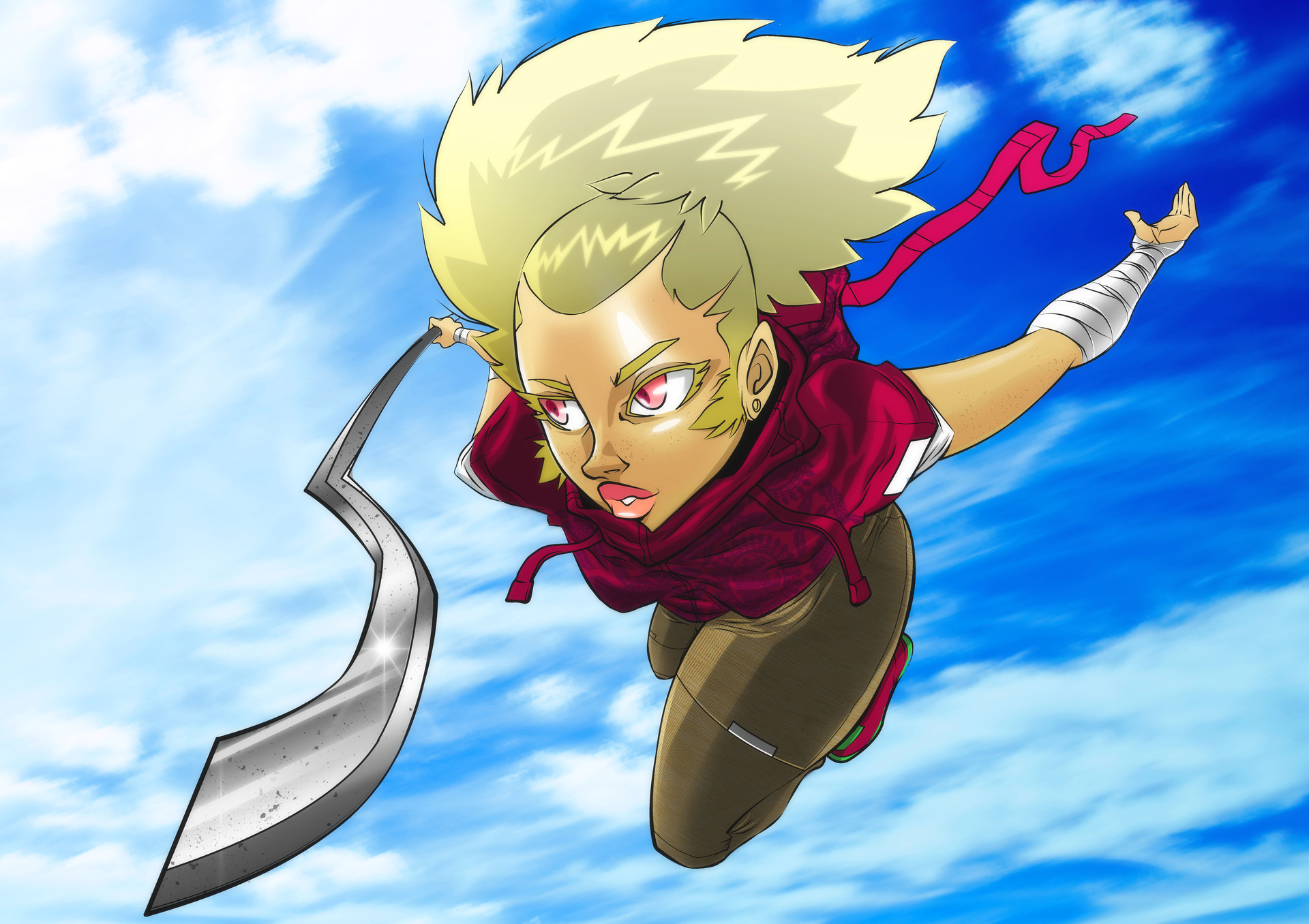 ArtStation - Ghost : Albino Assassin