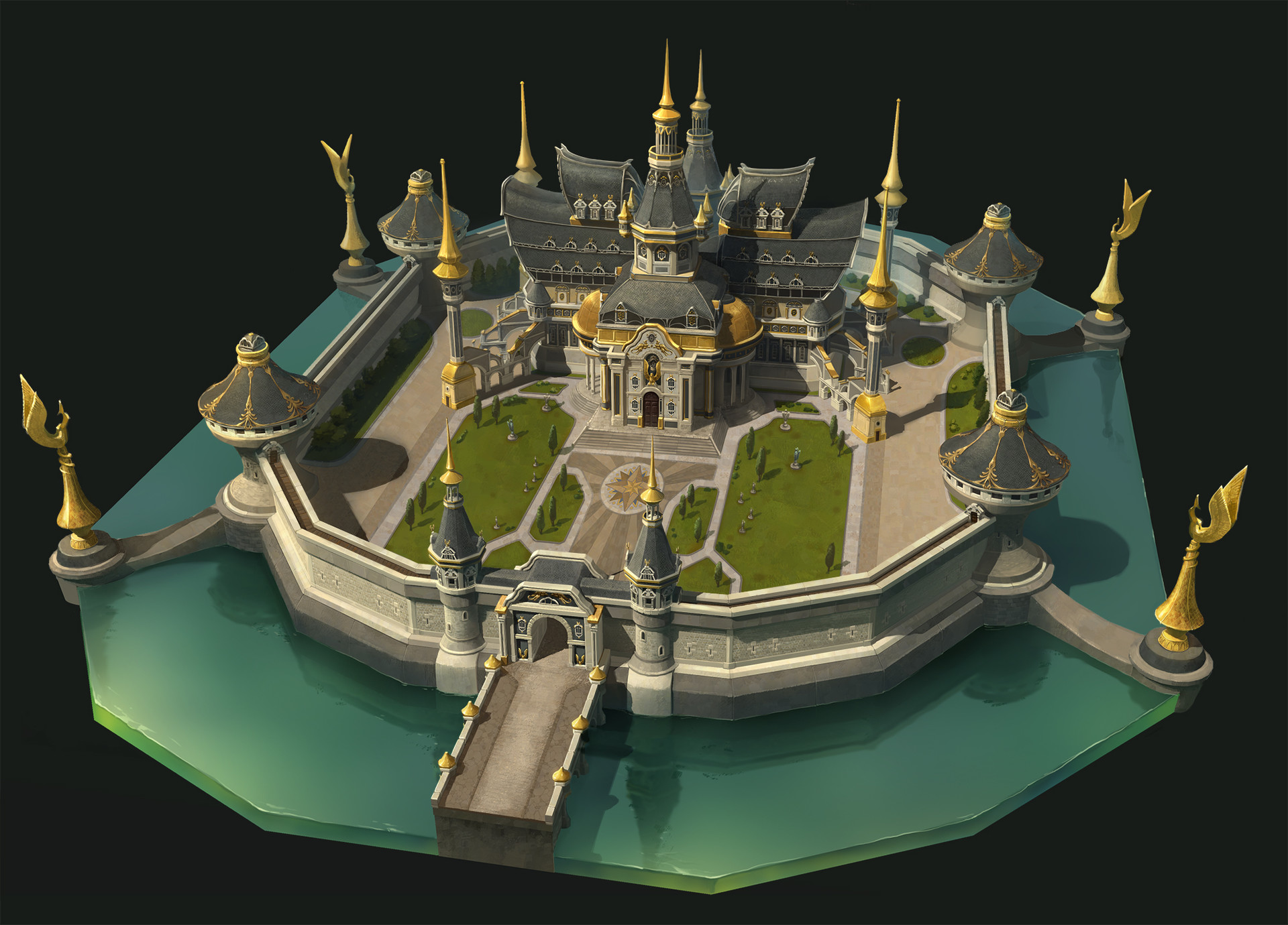 hyejung-lee-castle.jpg (1920×1380)-花瓣网