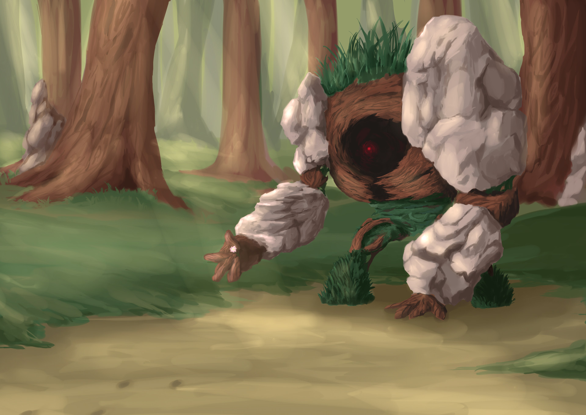 ArtStation - plant monster