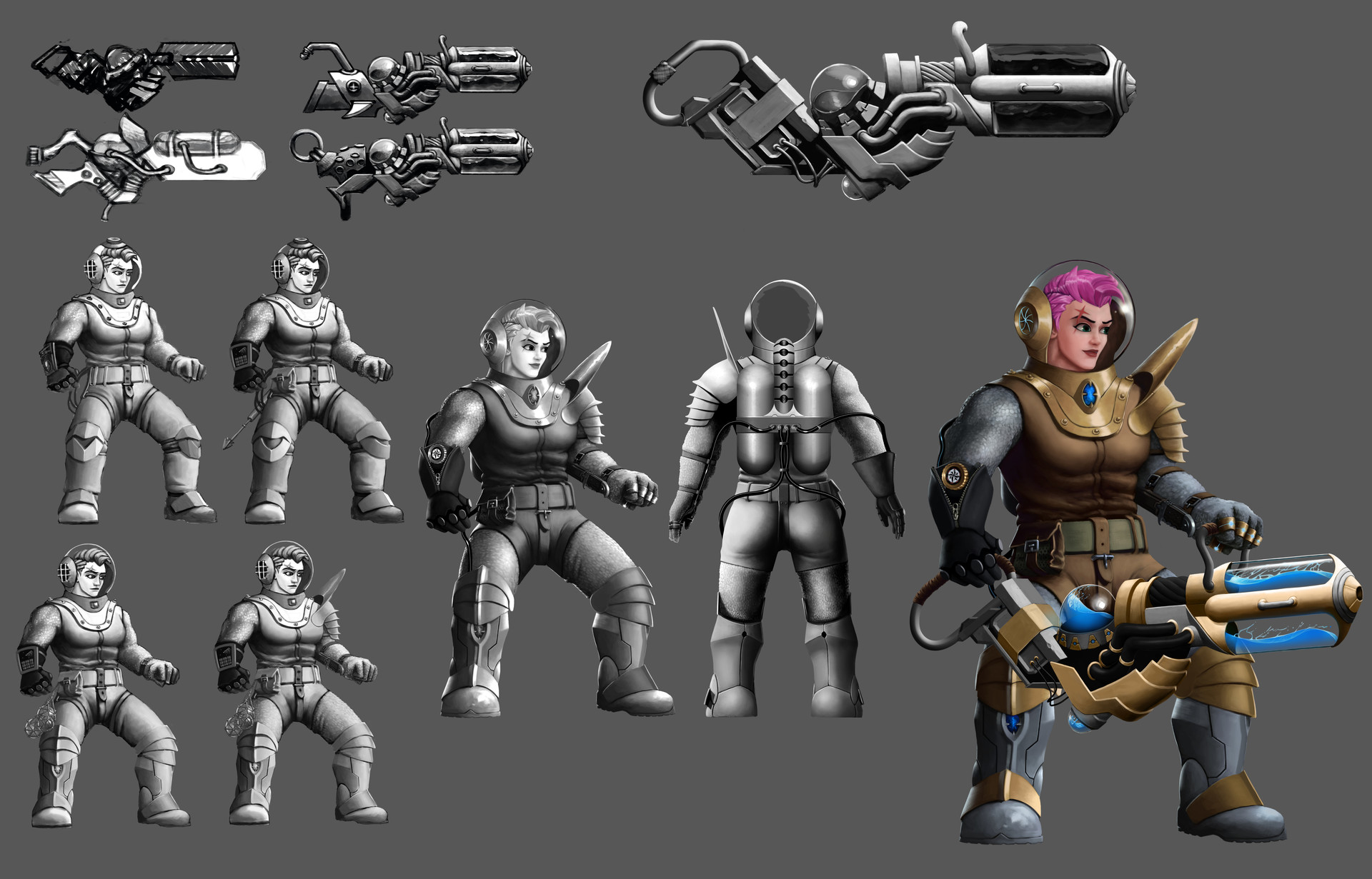 Ty Grenier - Zarya Skin Concept