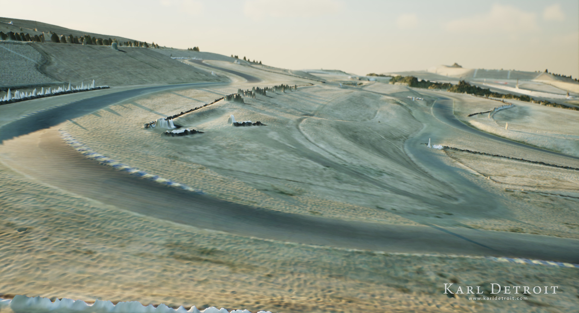 ArtStation - Creating Landscapes in Unreal Engine 4, by using LiDAR Point Cloud Data