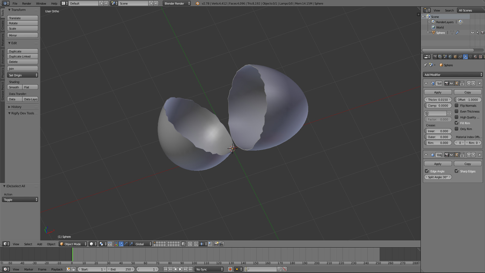 Ha Nguyen - Blender 1 minute video tutorial