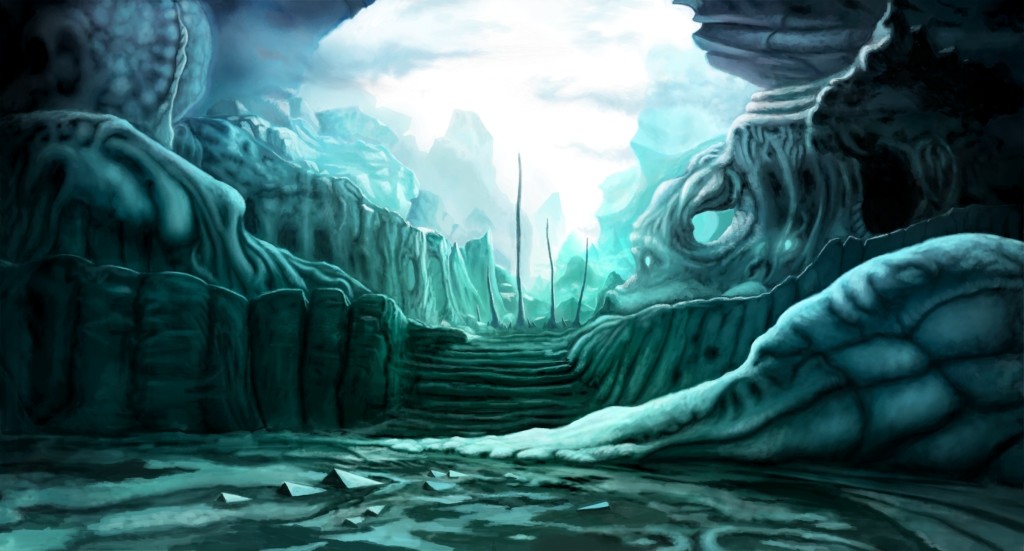 ArtStation - Blue Landscape