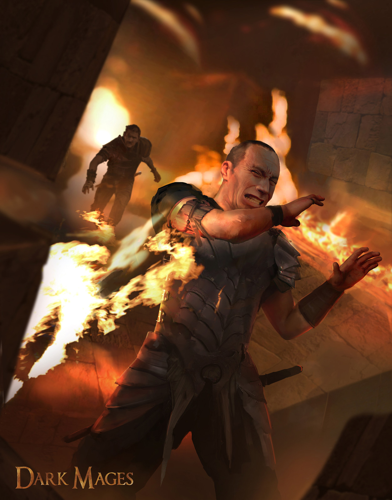 Max Duran - Dark Mages game illustrations