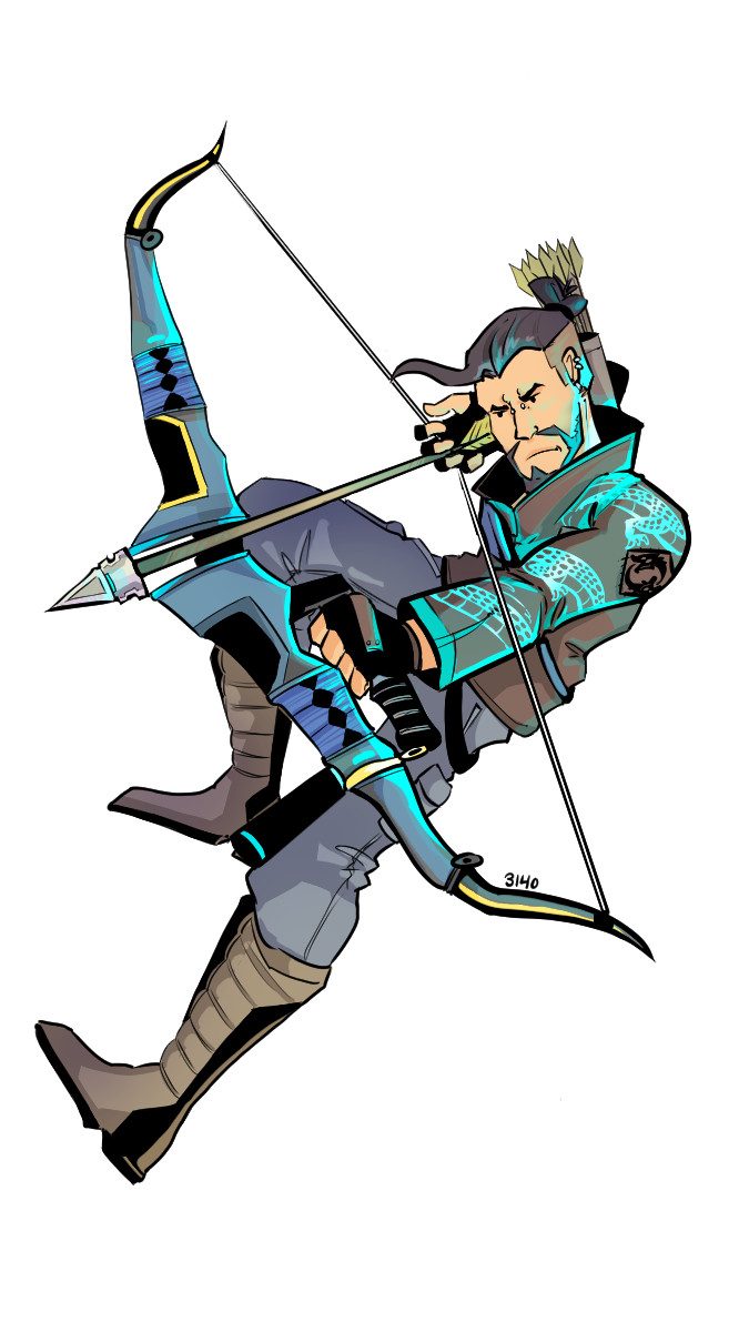 ArtStation - Action Hanzo