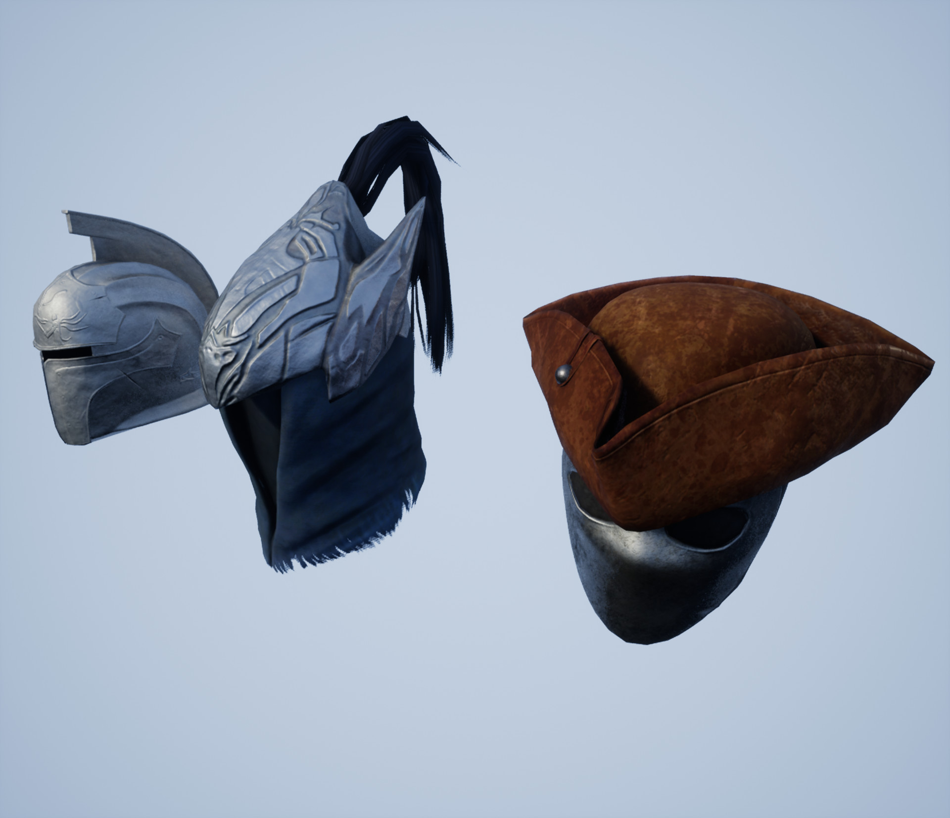 Adam A - UE4 - Dark Souls 3 Helmets