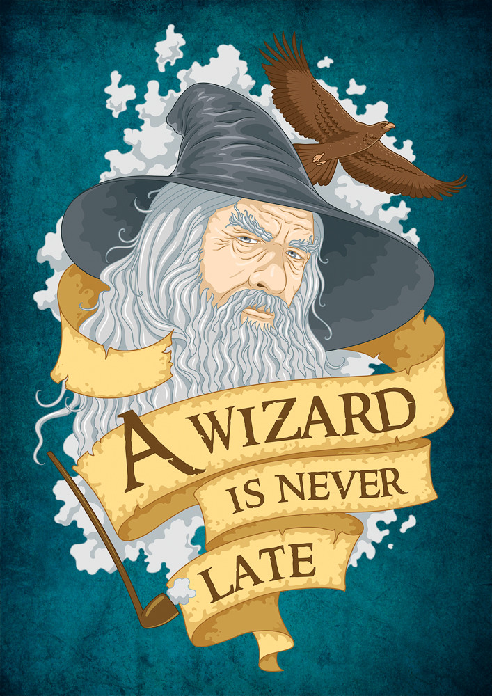 ArtStation - A Wizard is never late