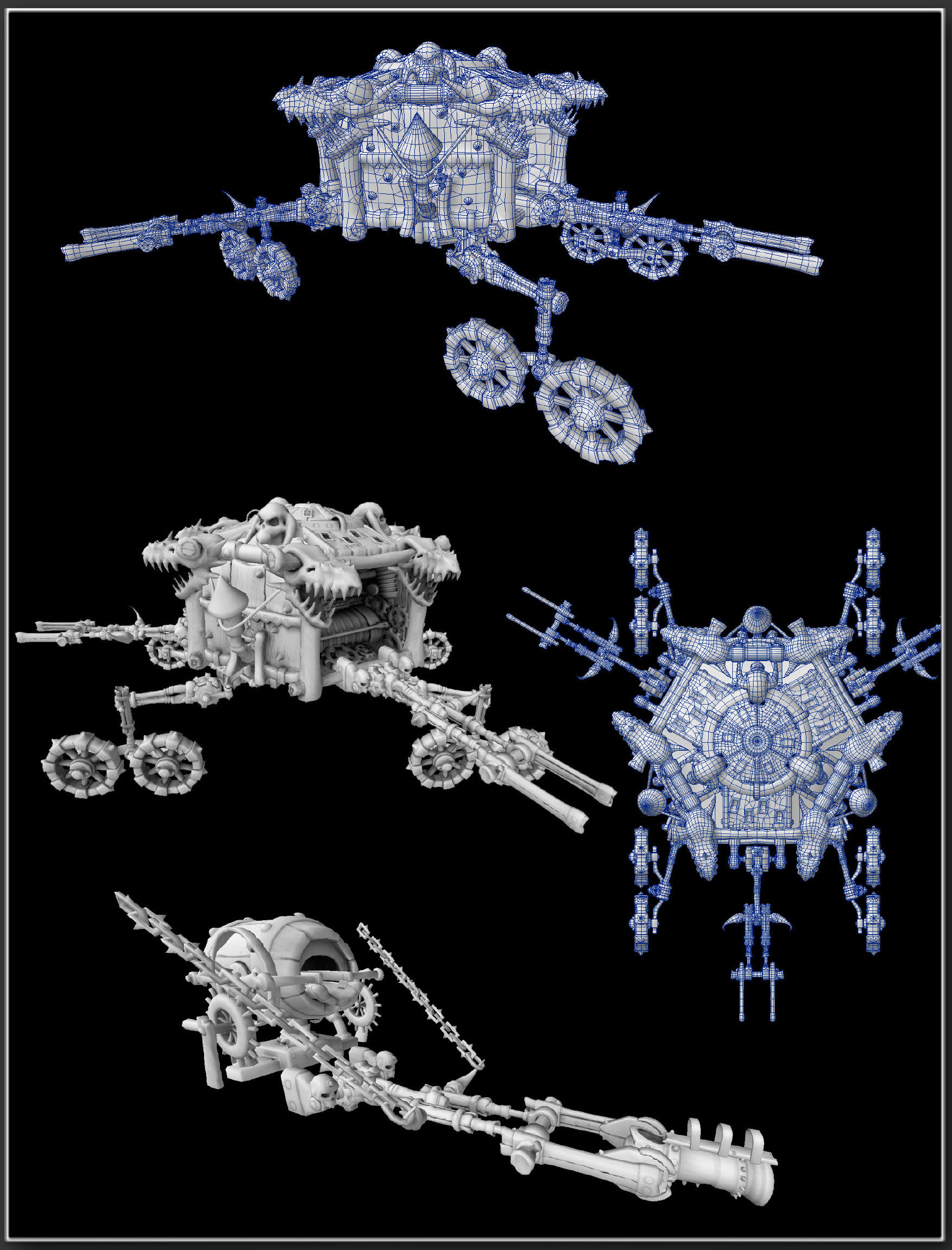 ArtStation - Goblin Warmachine (Trine 2: Goblin Menace)