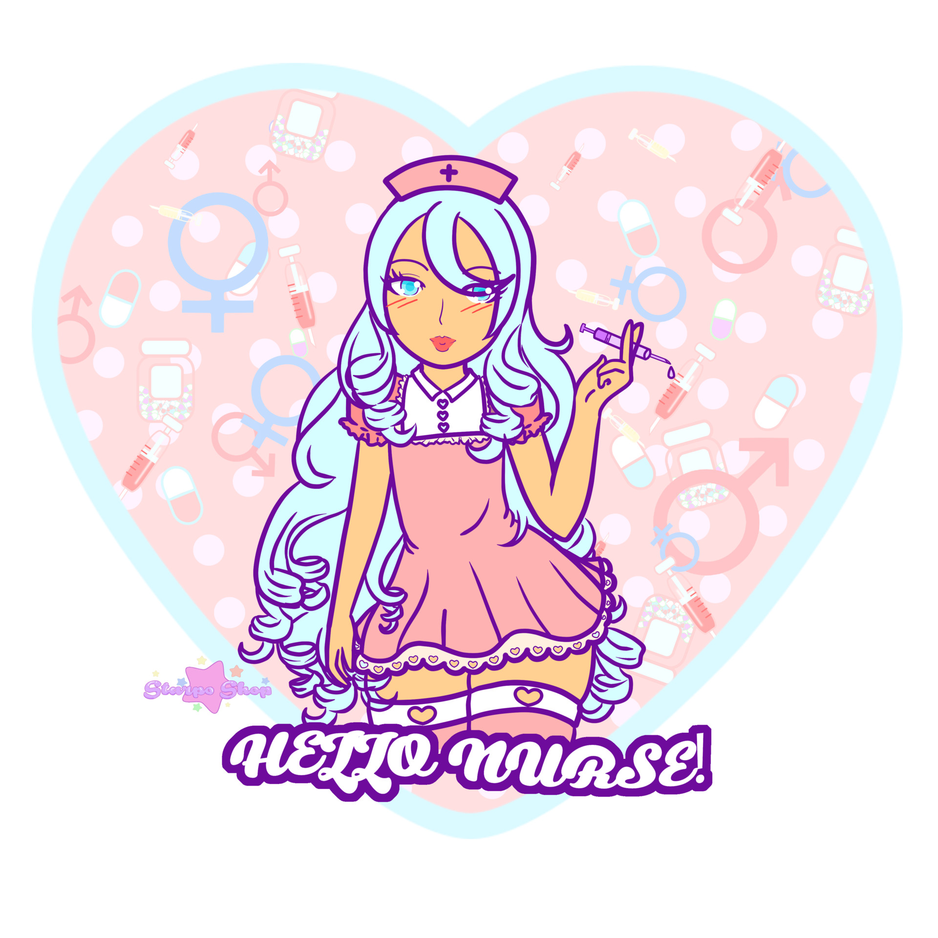 ArtStation - Hello Nurse