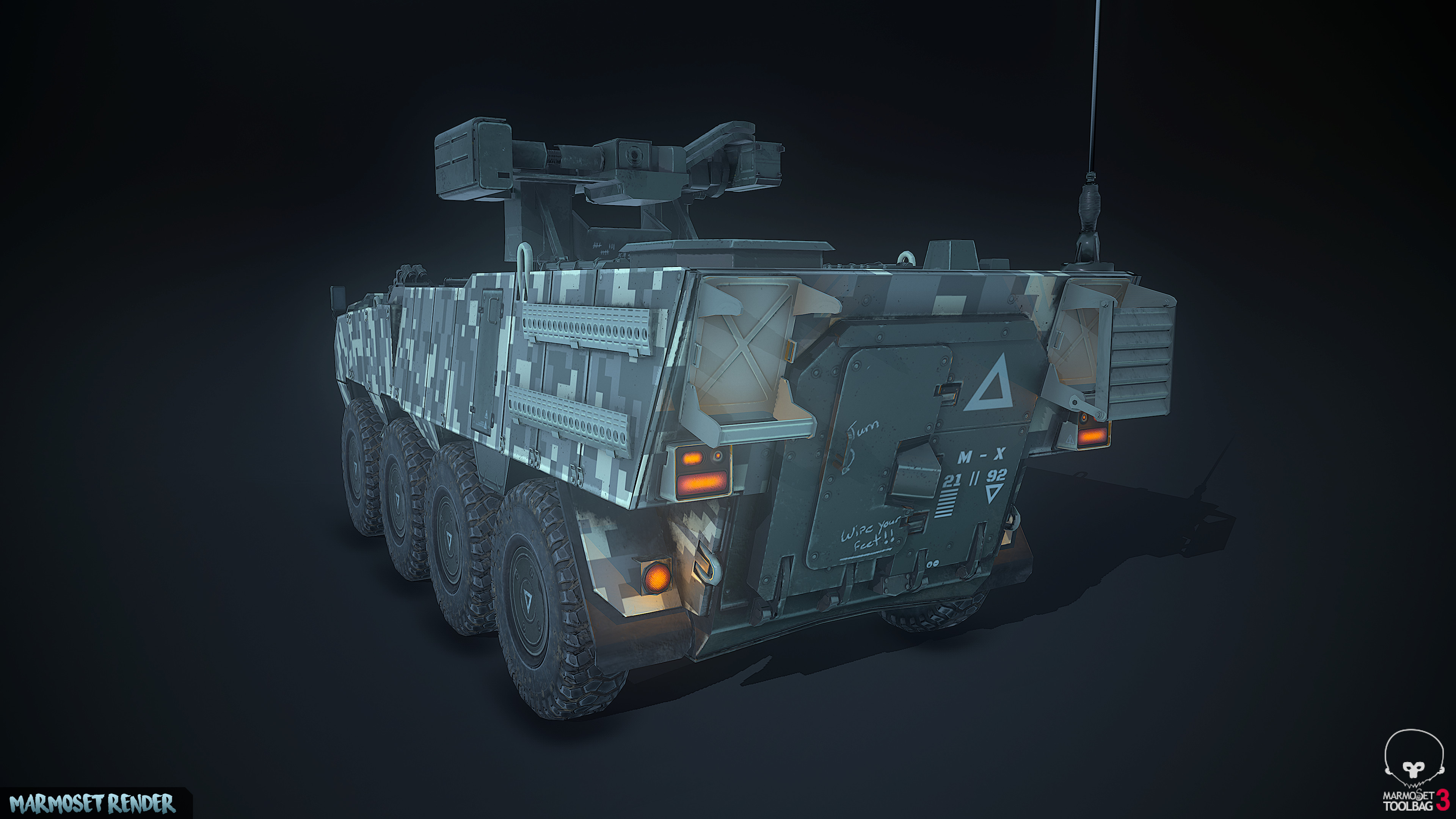 Chris McKnight - Pandur II APC