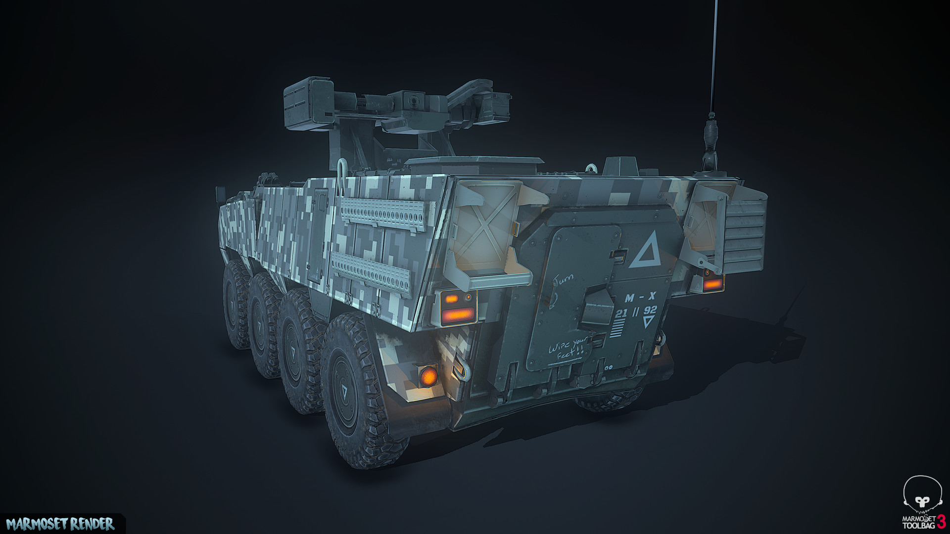 Chris McKnight - Pandur II APC