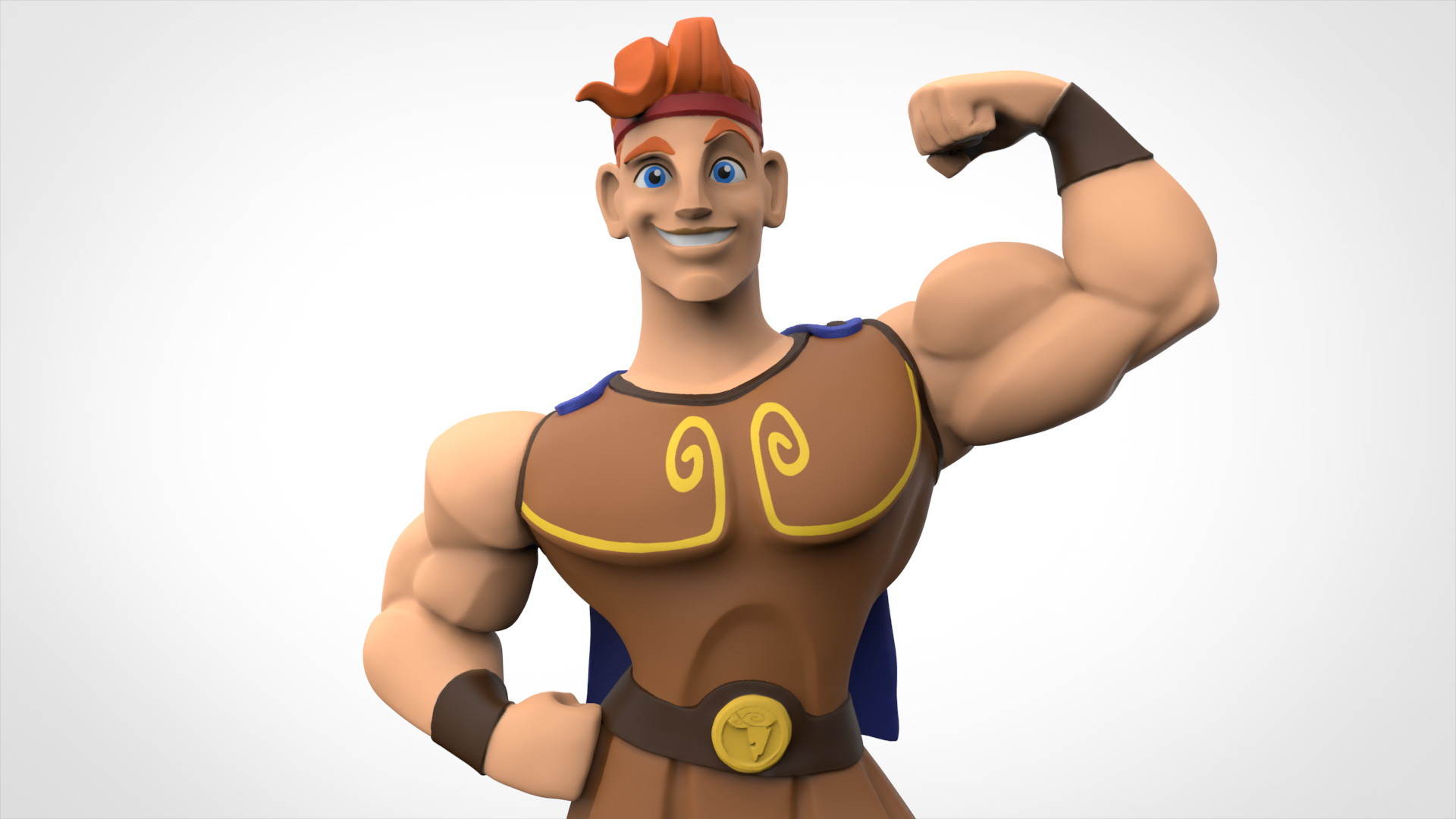 Jacob Regan Art - Hercules Disney Infinity Concept