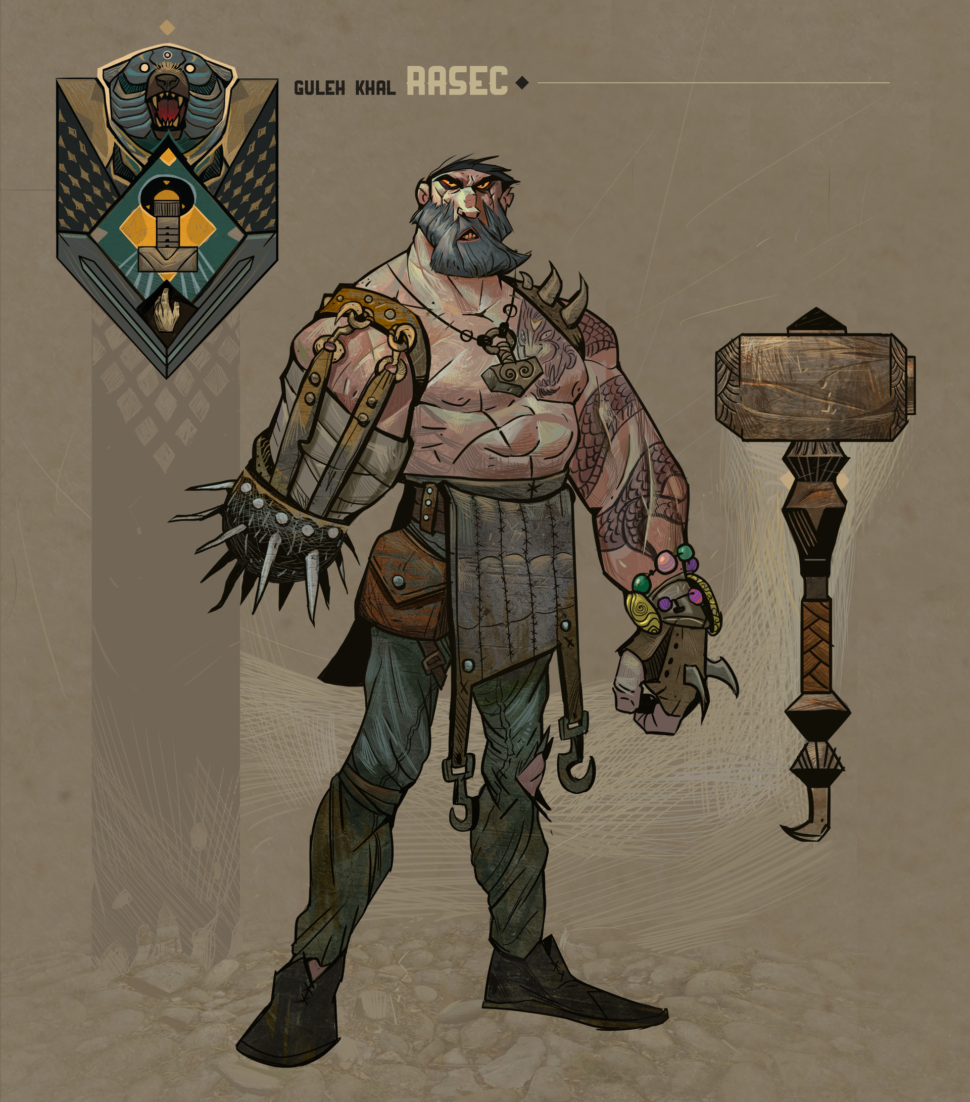 ArtStation - Guleh Khal Rasec - Character Design