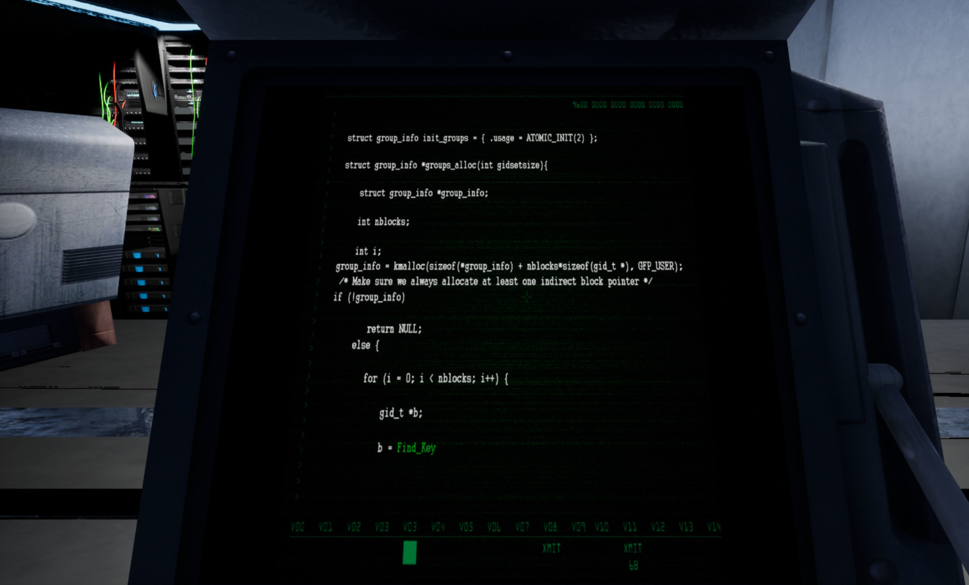 Alexis Evans - Endeavor - Escape The Room Simulation (Diegetic UI)