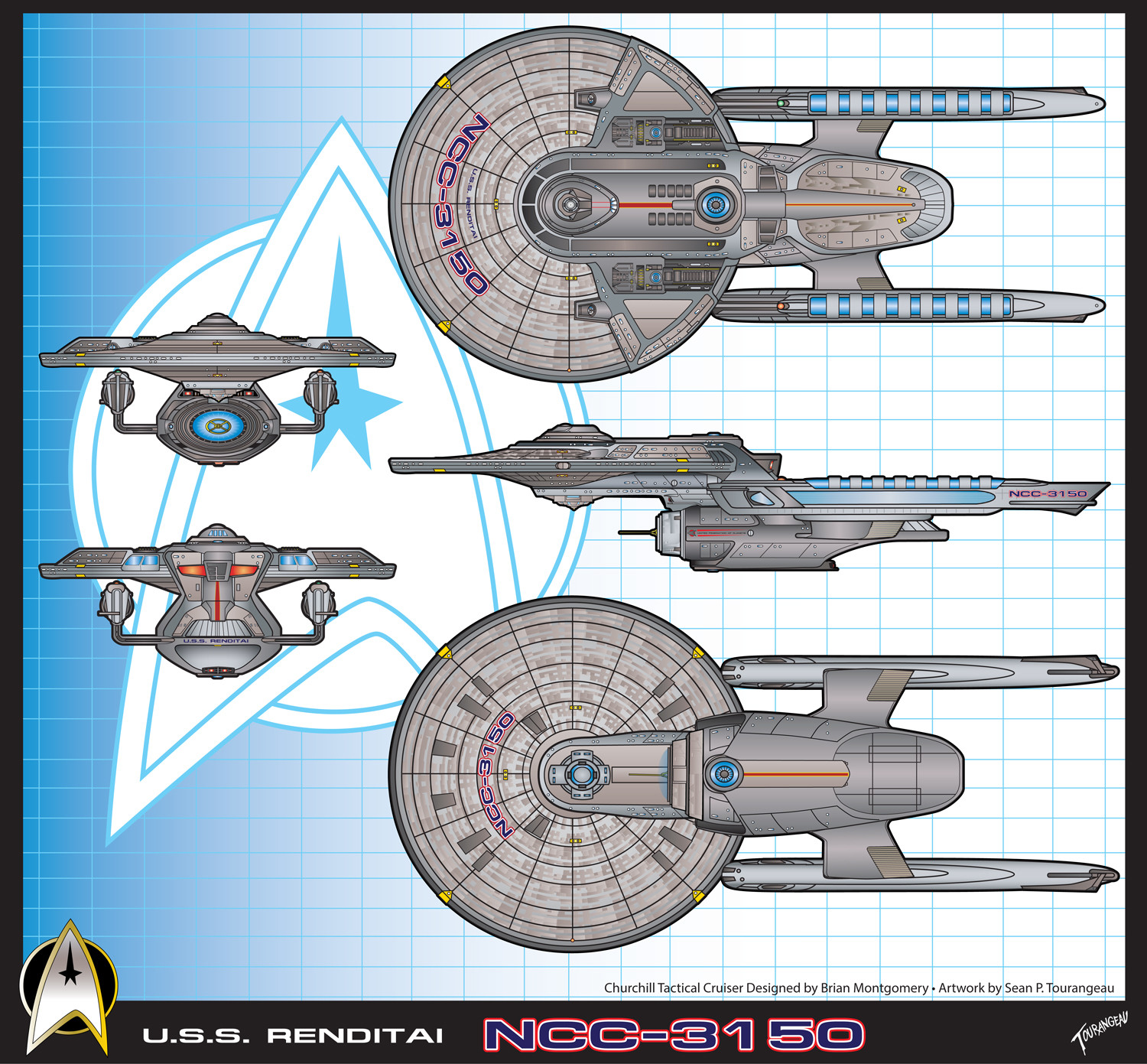 Star Trek Starships Schematics