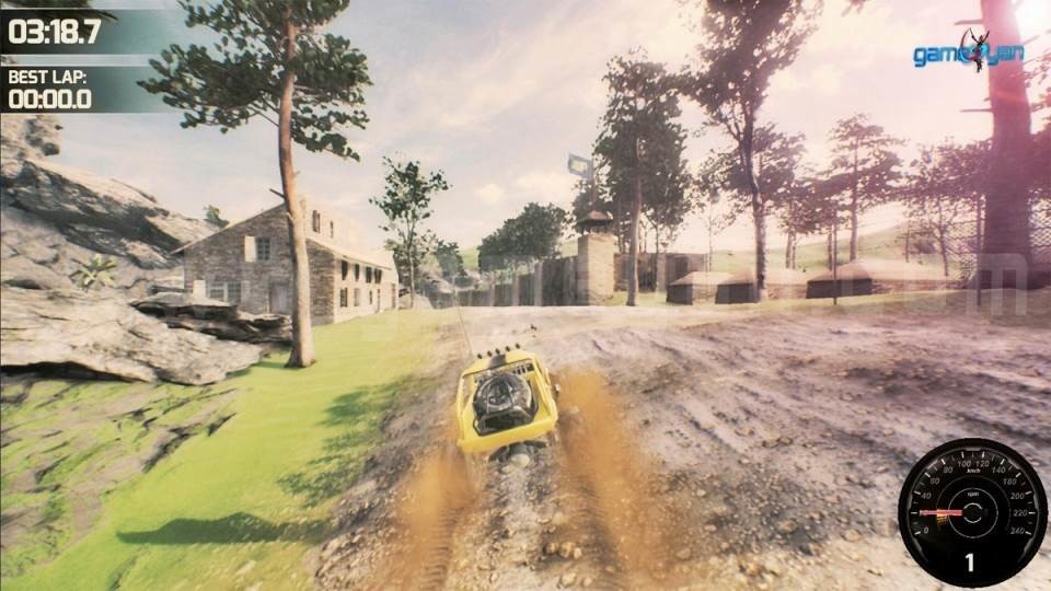 ArtStation - 3d Racing game design animation