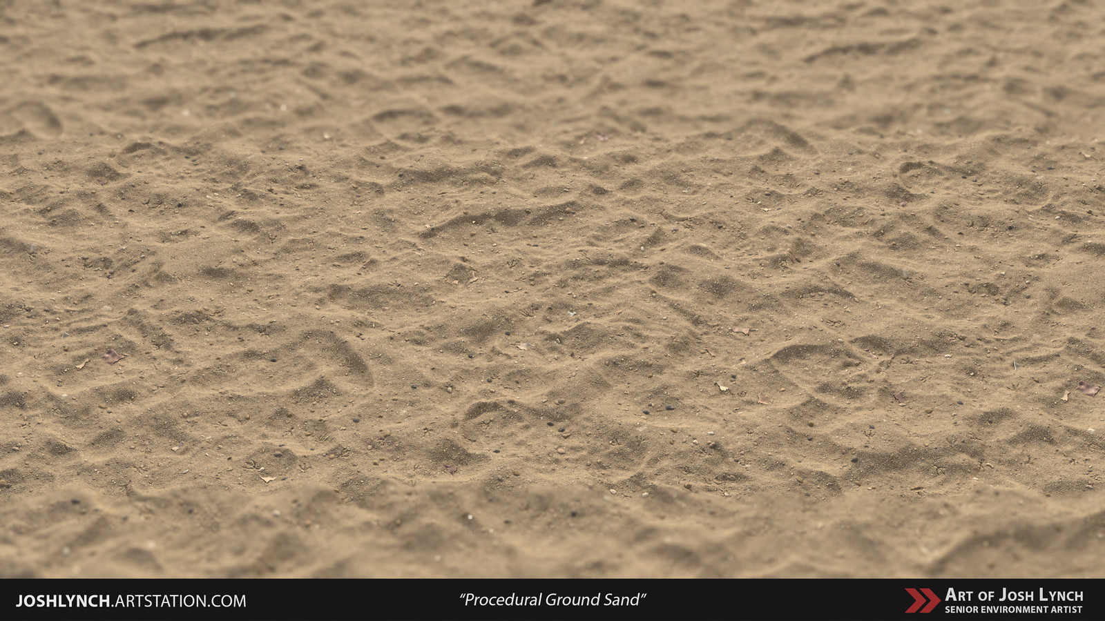 Joshua Lynch - PBR Procedural Sand Material Study 01