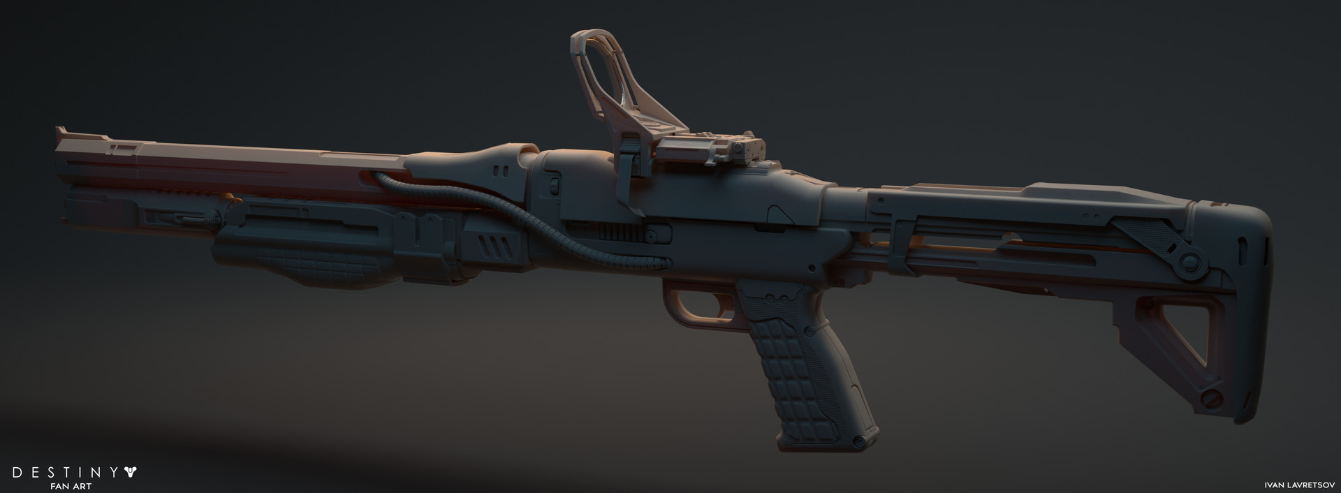 ArtStation - Shotgun.Destiny Fan Art