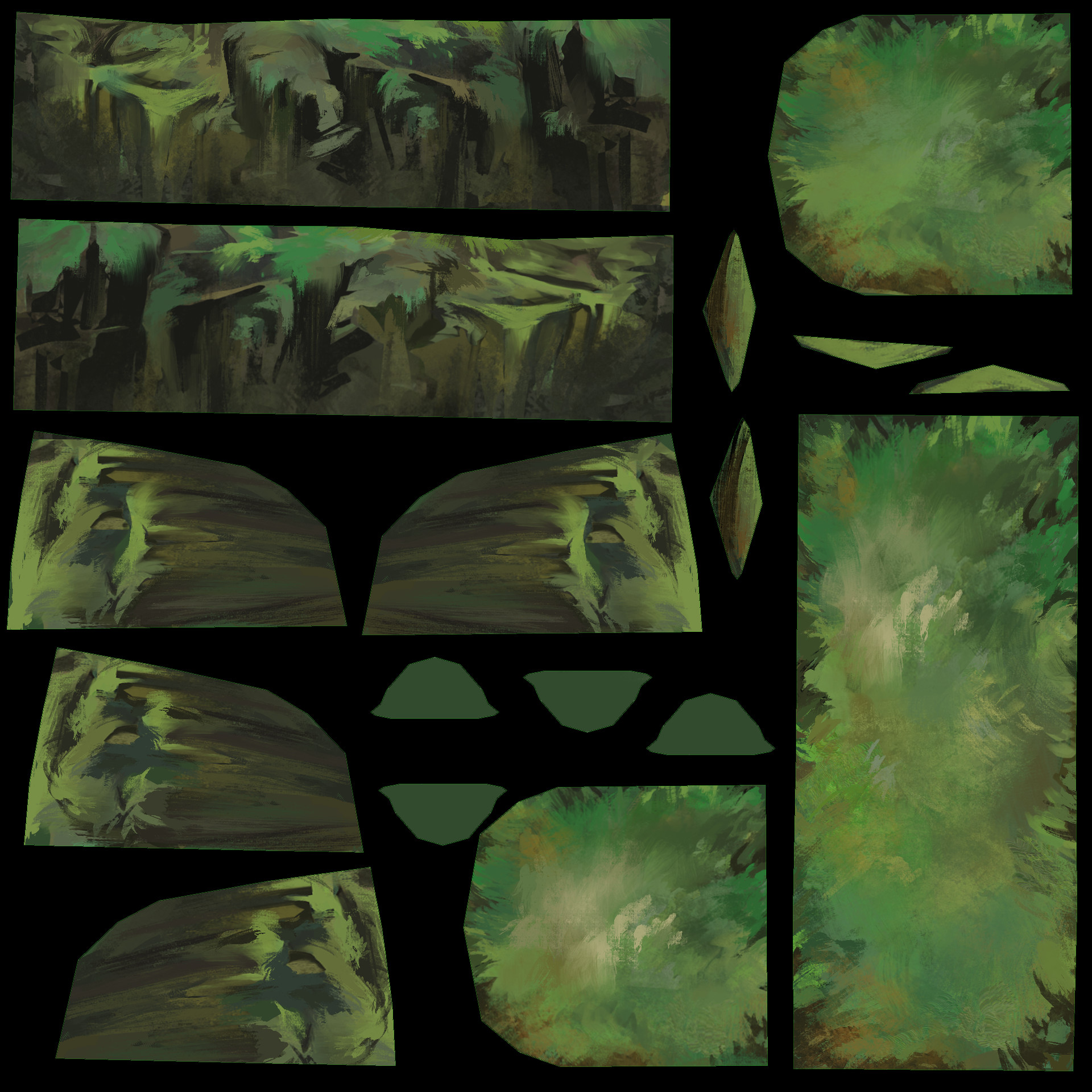 Rachel Walpole - Ruins of Atlas Concept Work