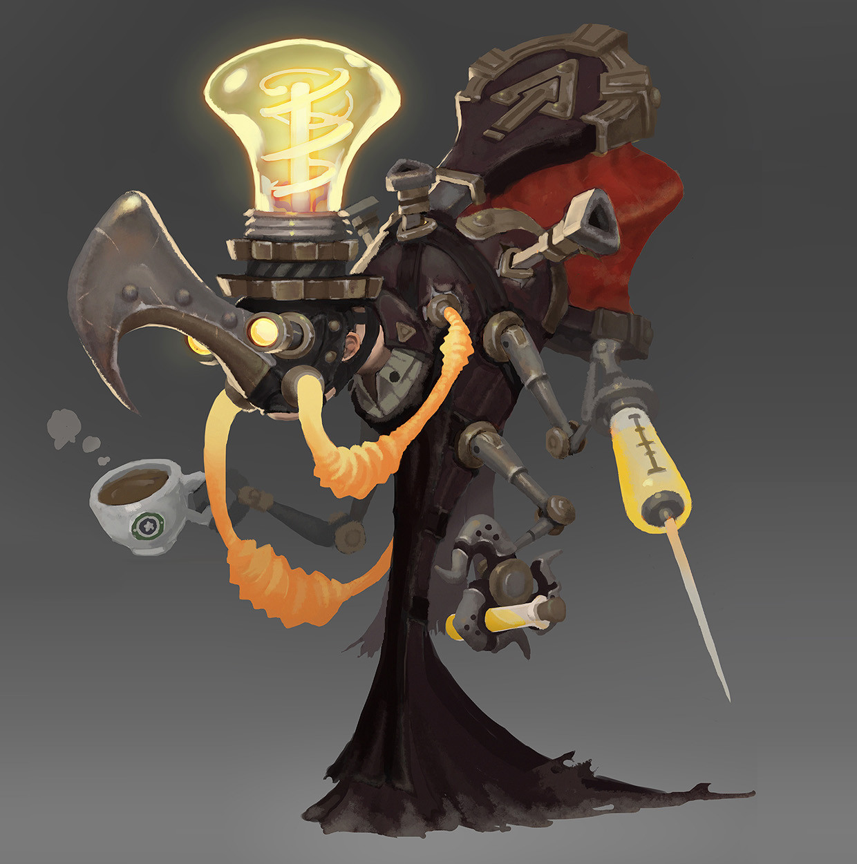 ArtStation - NPC "Doctor Mad"