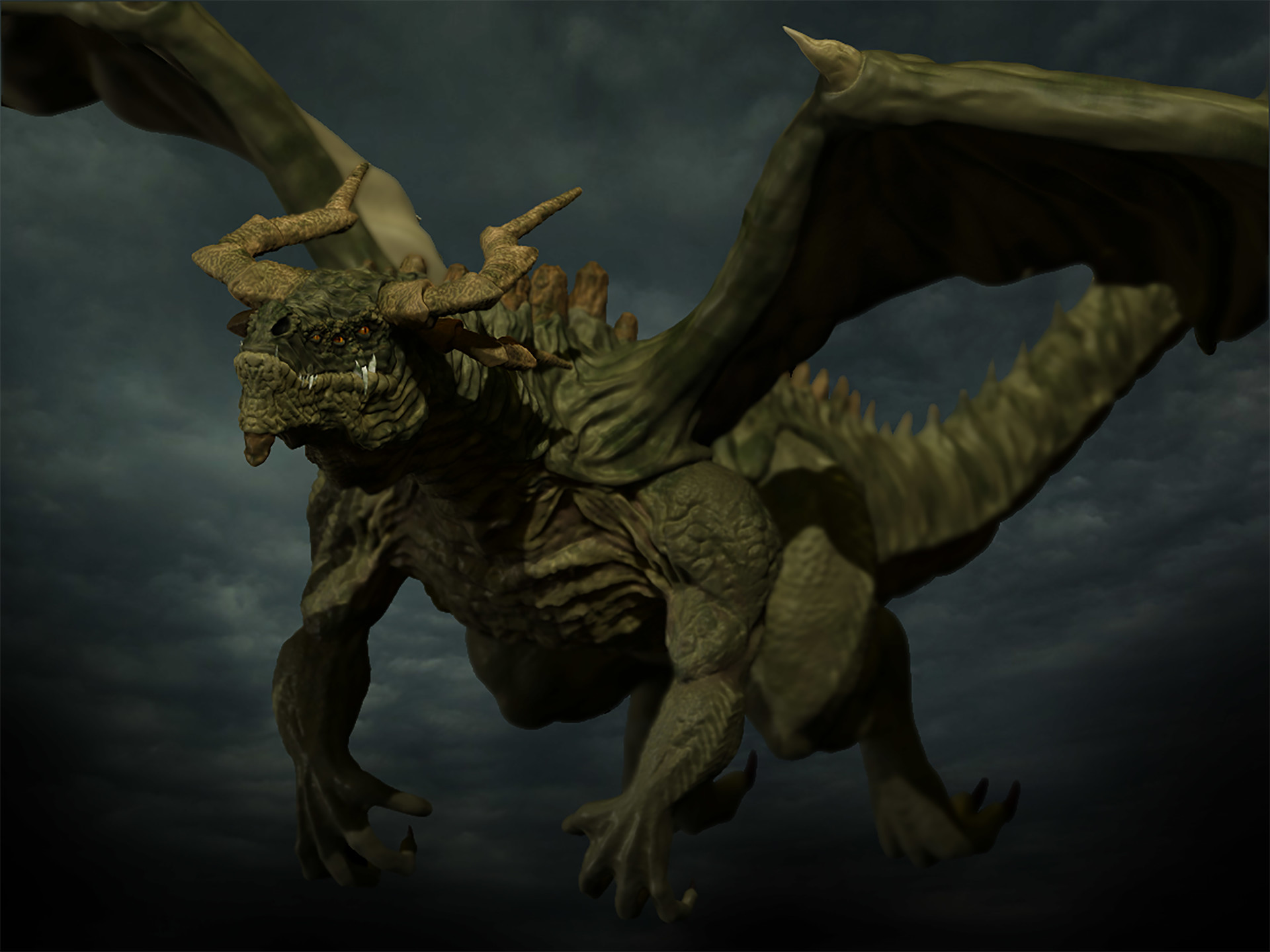 ArtStation - Old dragon