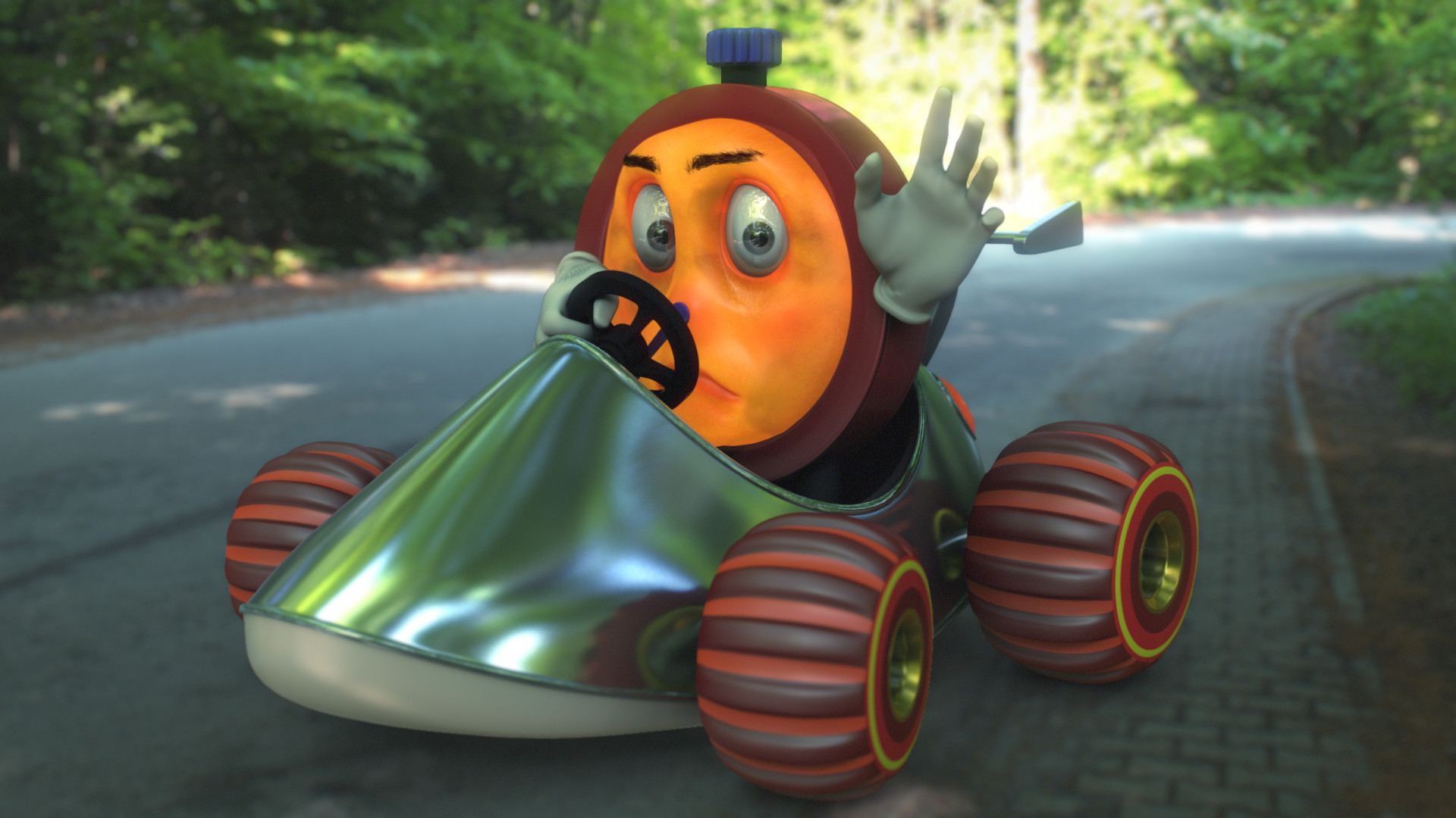 ArtStation - Diddy Kong Racing - T.T. Fan art