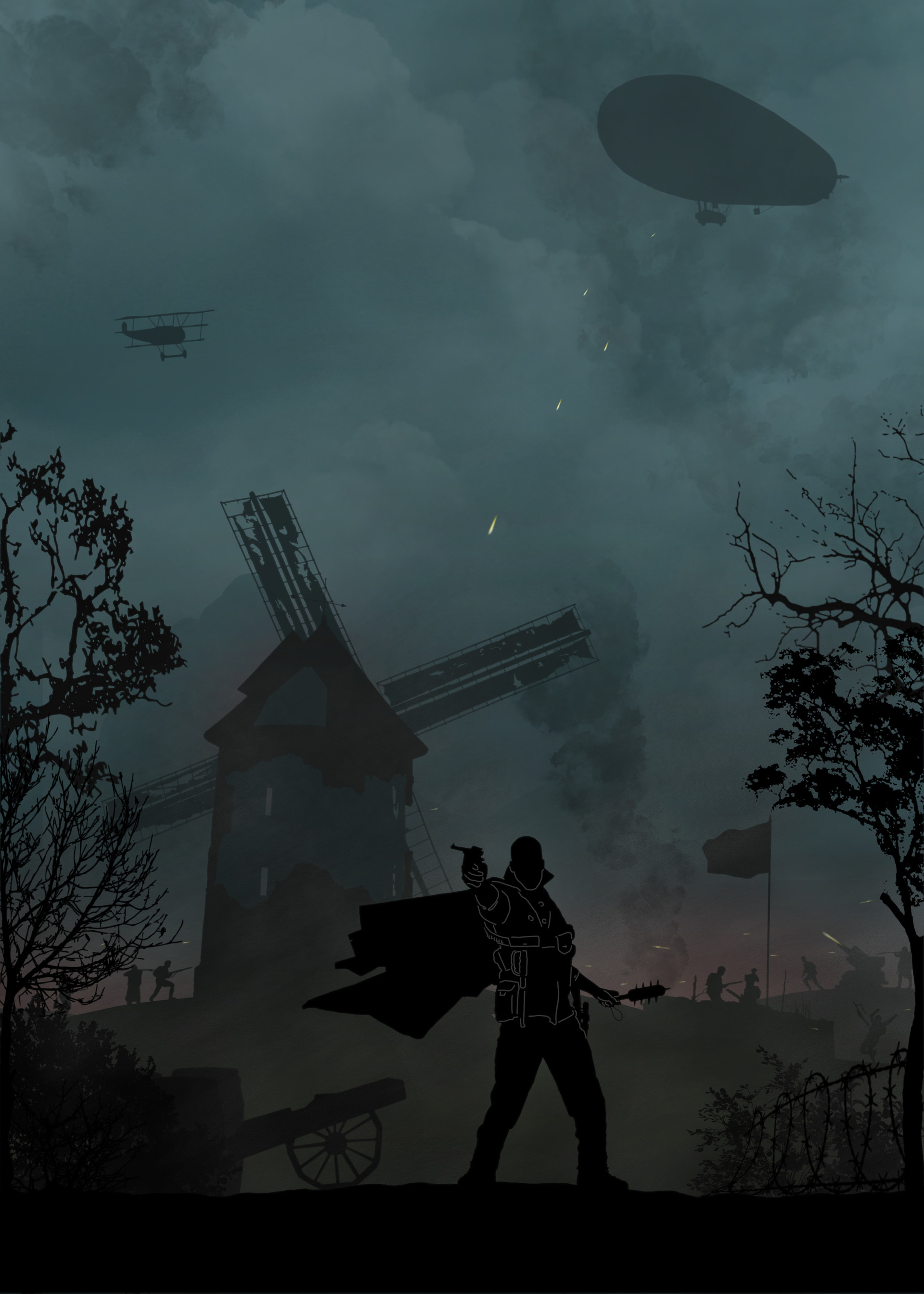 ArtStation - Warriors Landscapes Serries | Battlefield 1