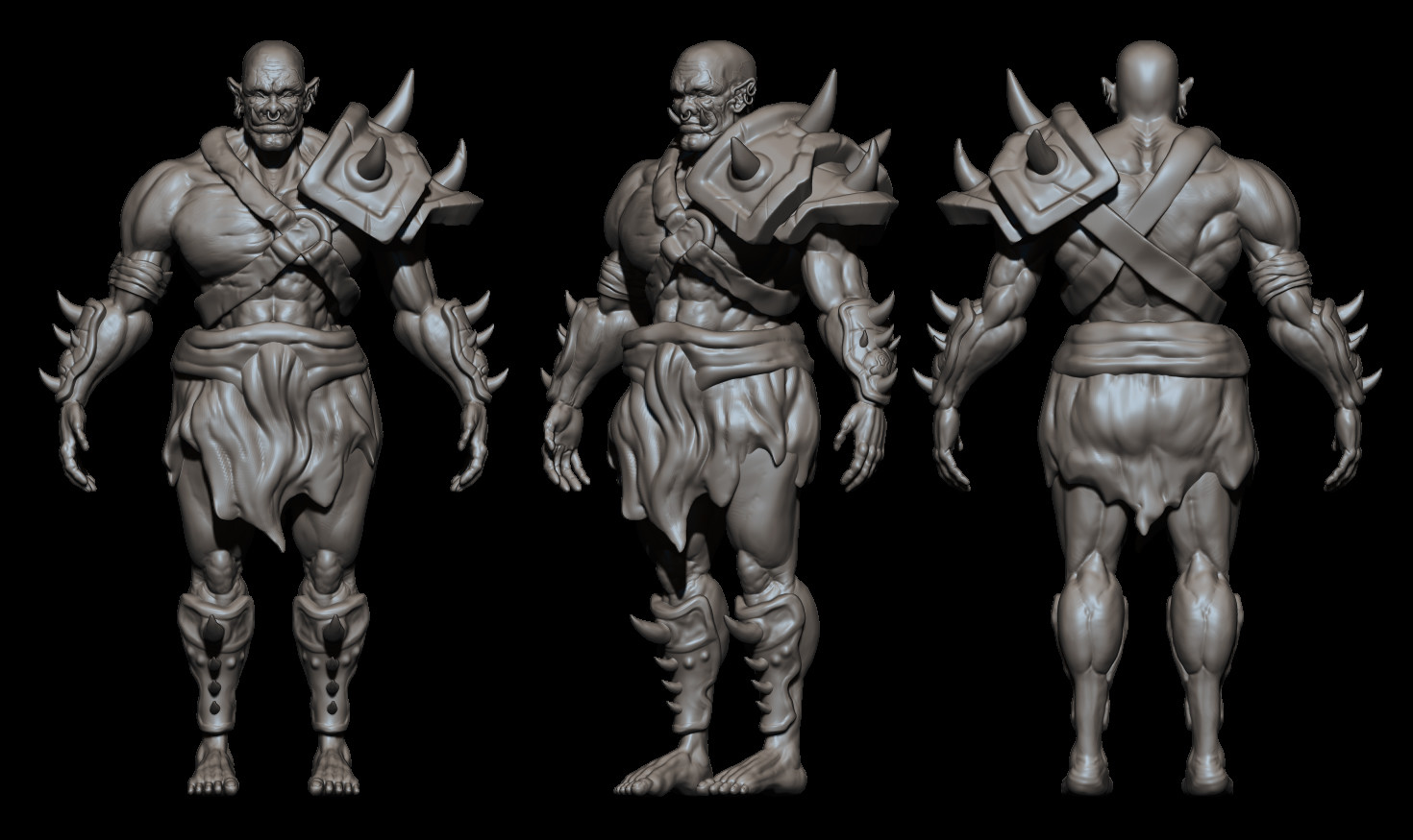 ArtStation - ORC WIP