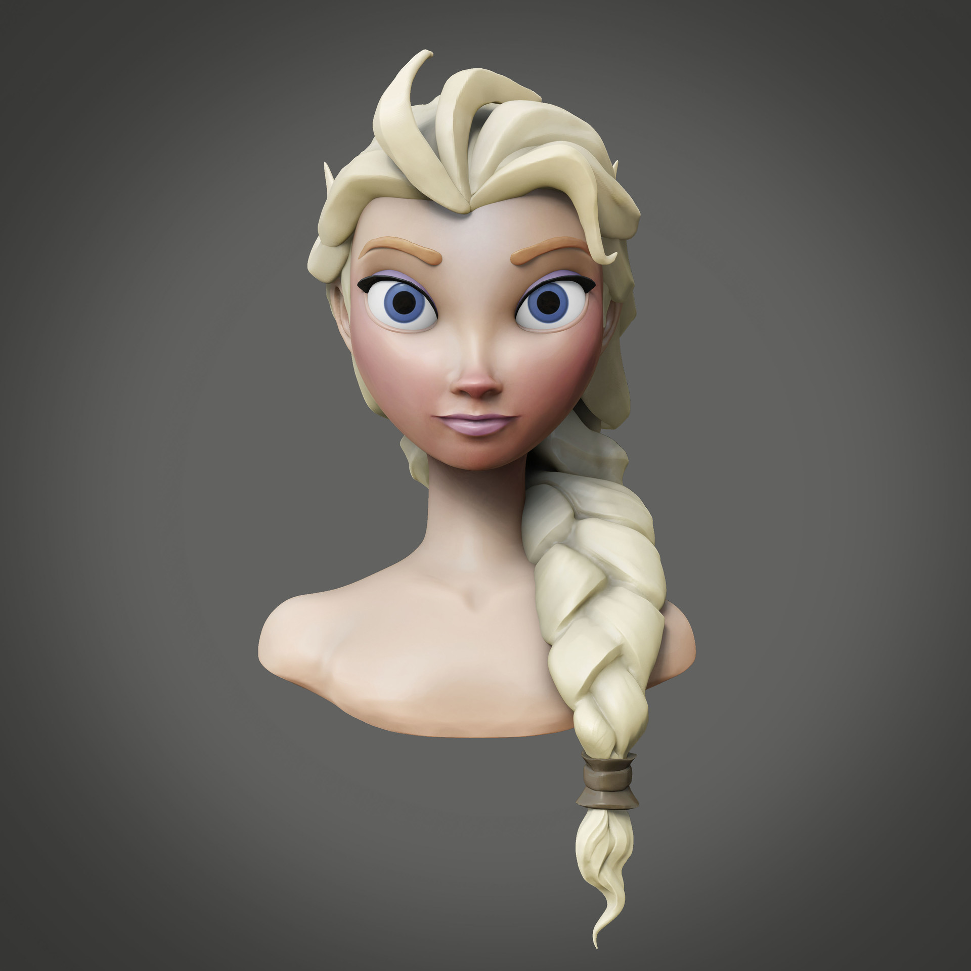 ArtStation - Frozen – Elsa