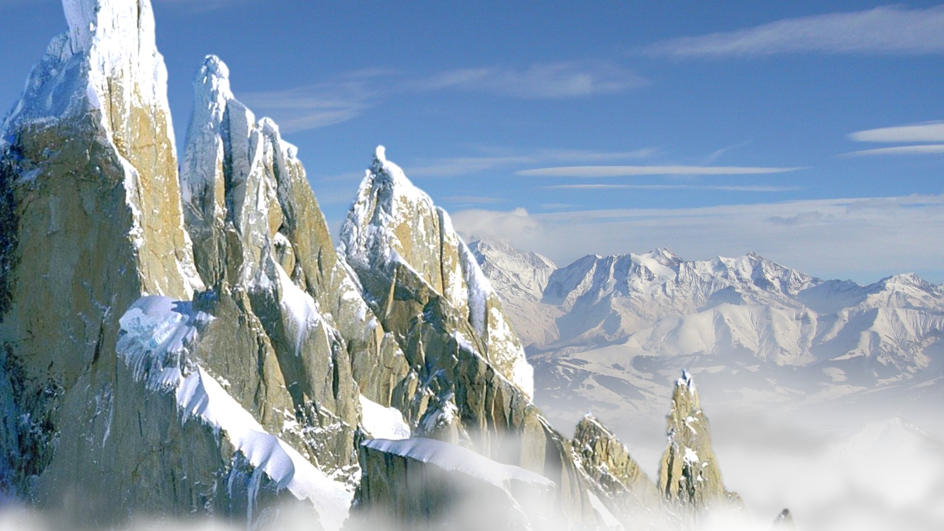 ArtStation - Snowy mountains