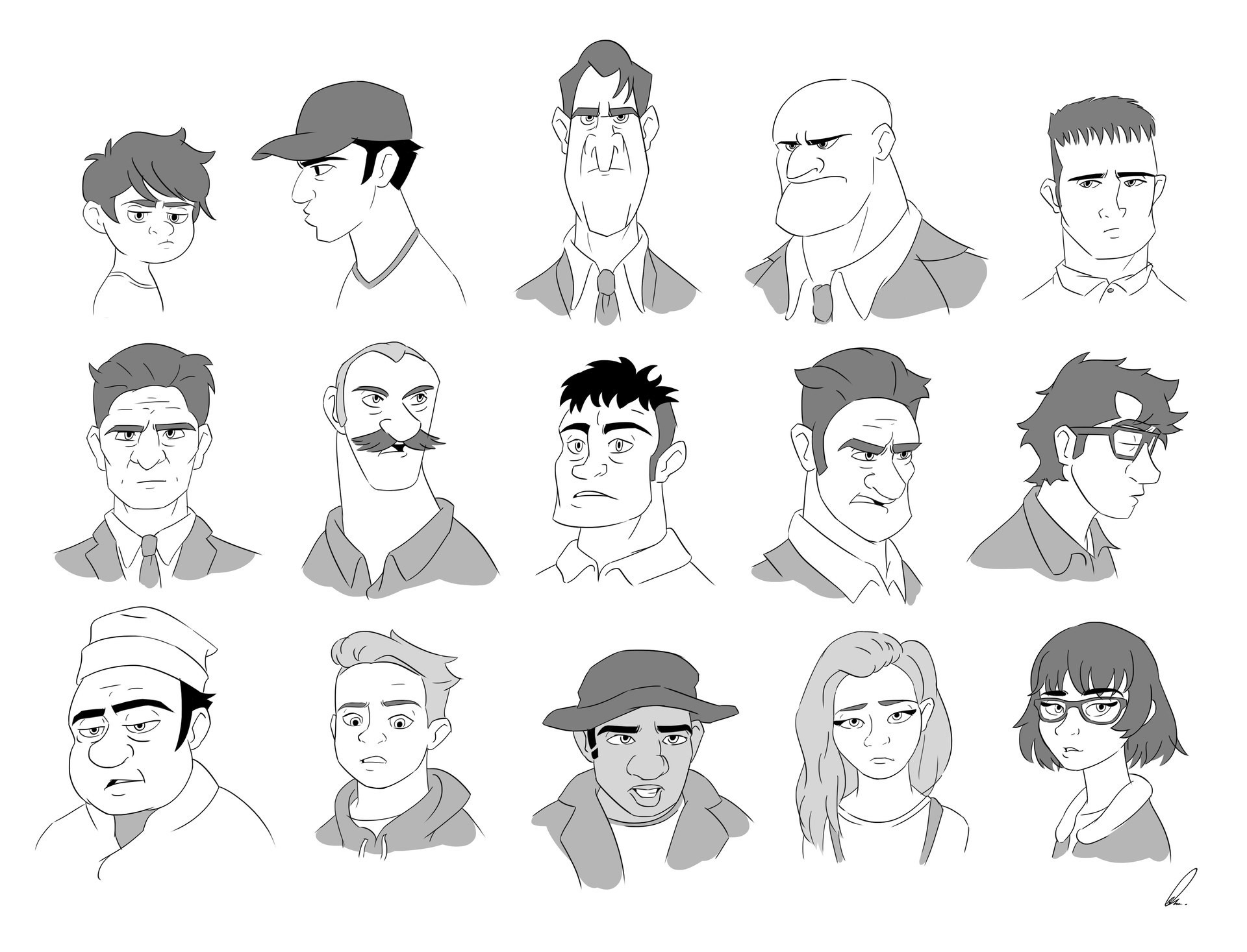 ArtStation - Character Studies