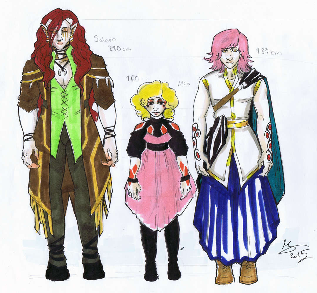 ArtStation - Demon, God, Wizard - Original Story