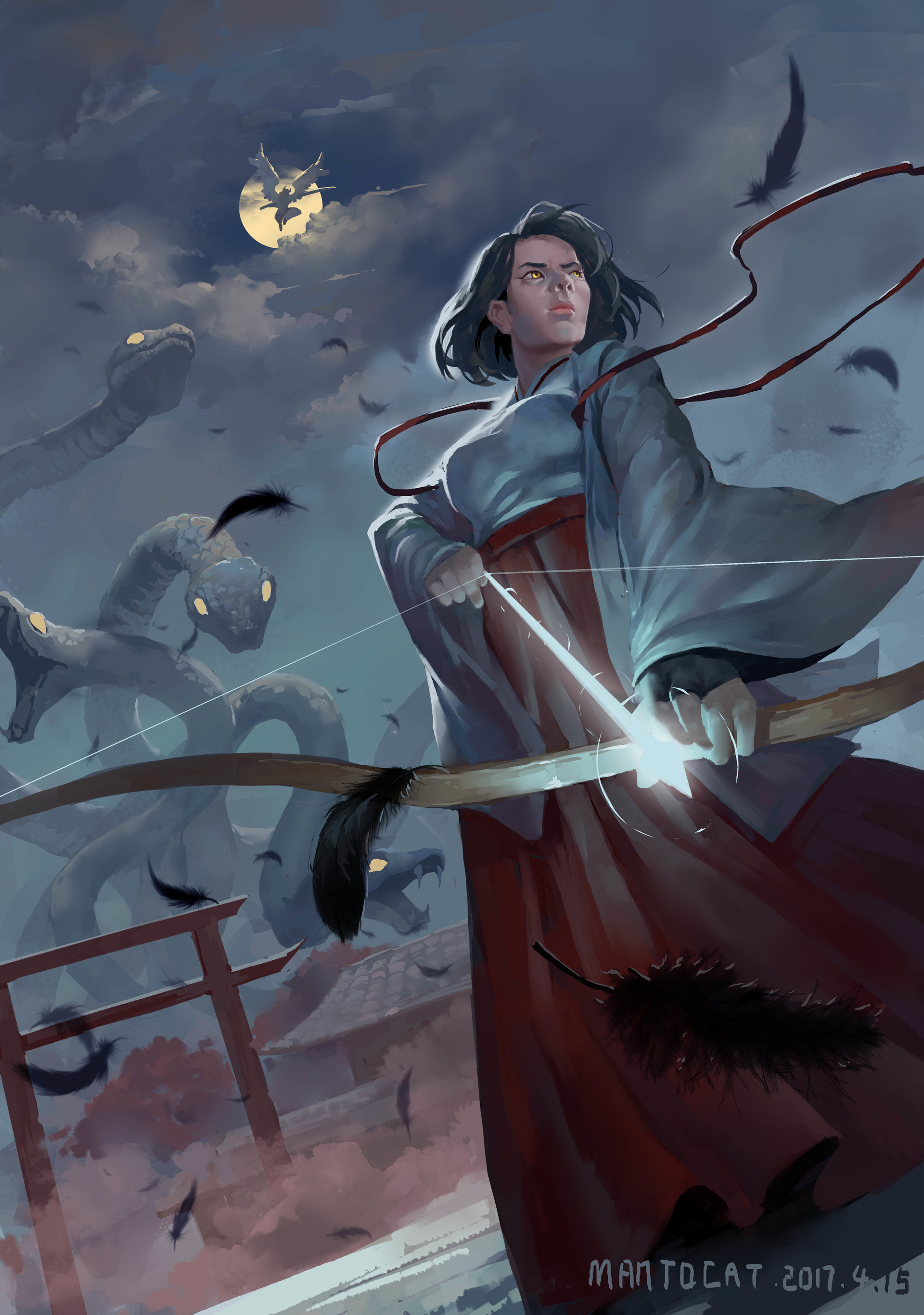 ArtStation - Japanese Witch