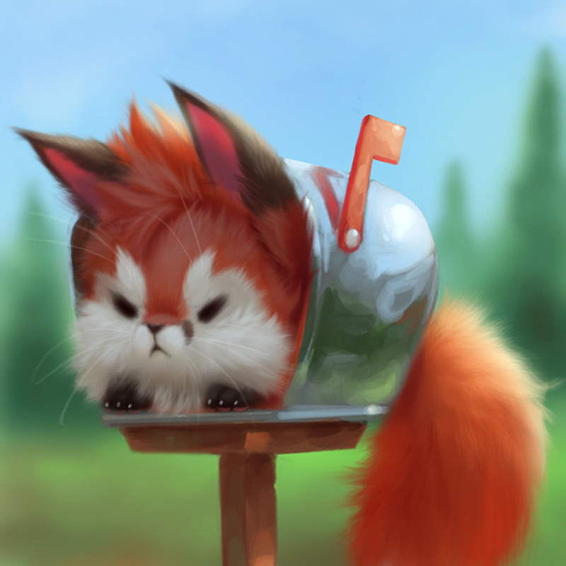 ArtStation - Mail Fox, Wee Yee Chong