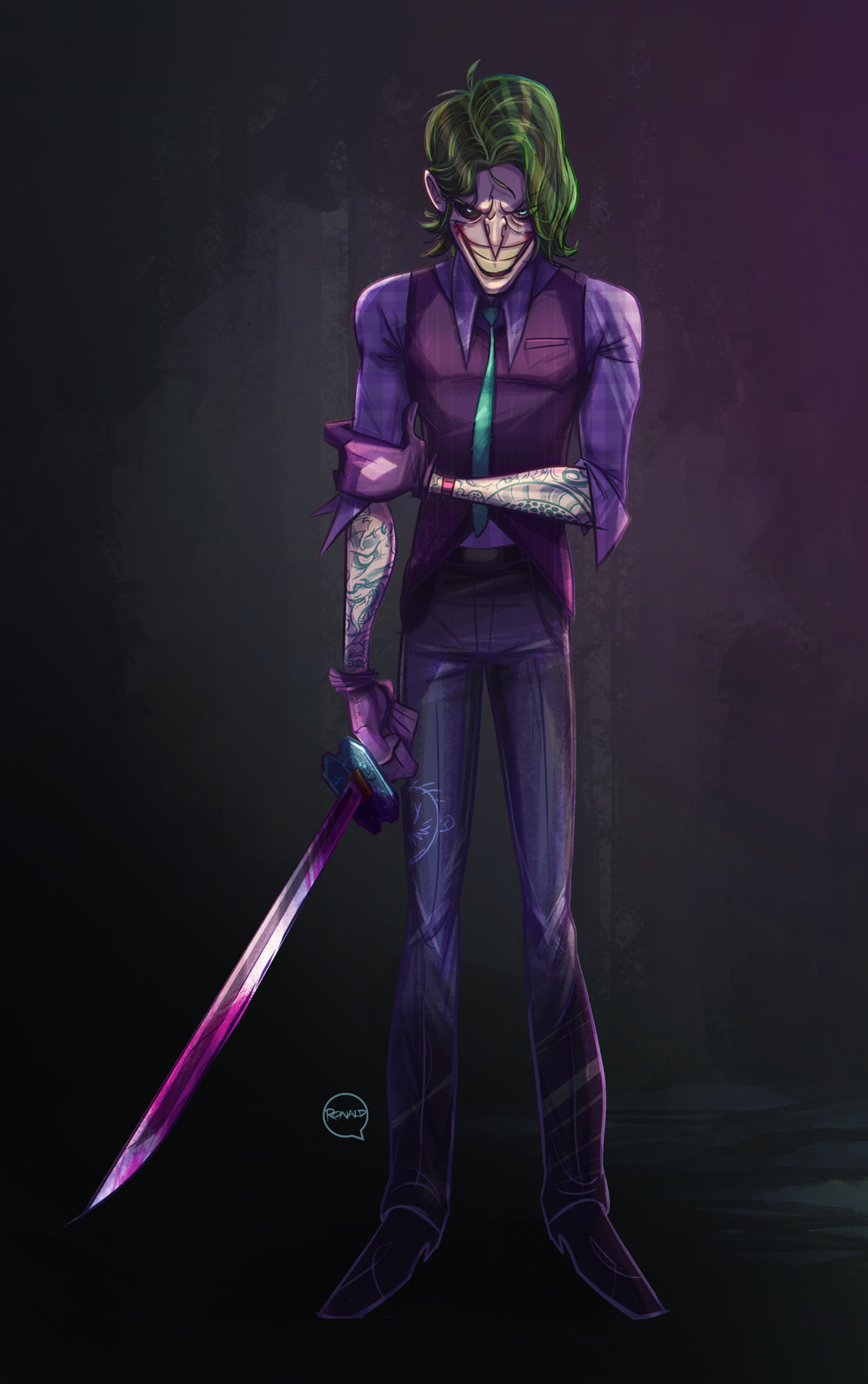 The Joke by Ronald Reyes : r/ImaginaryGotham