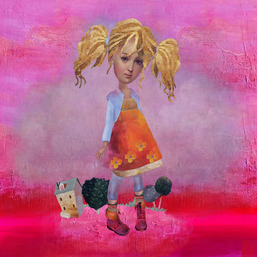 ArtStation - Girl with tails