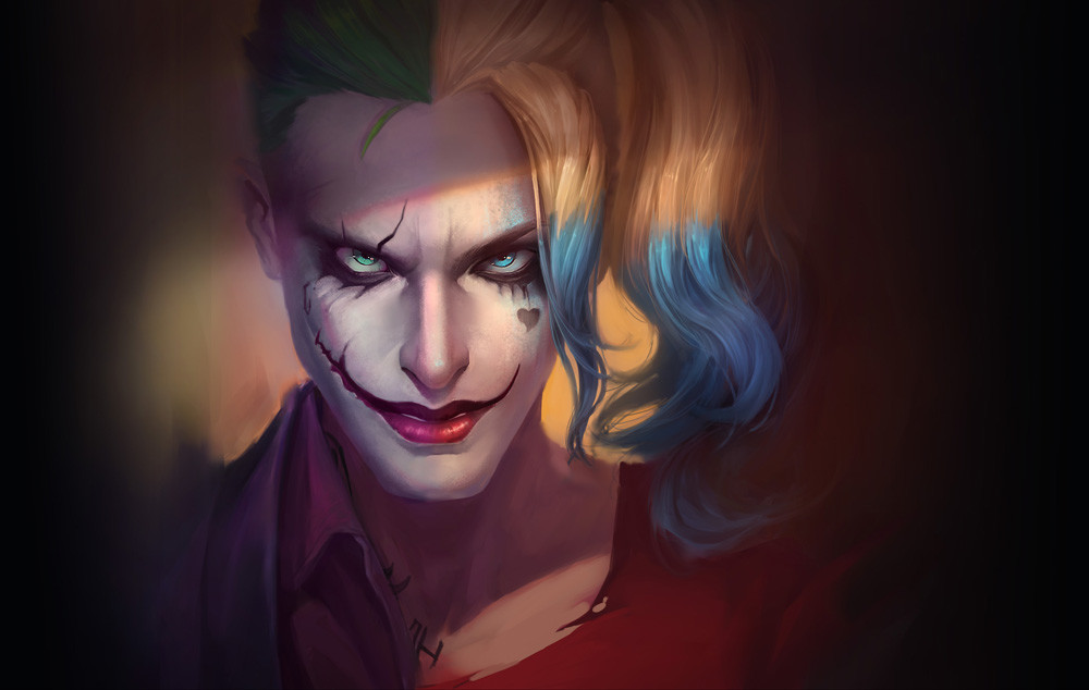 Joker & Harley by Maya Lin : r/ImaginaryGotham