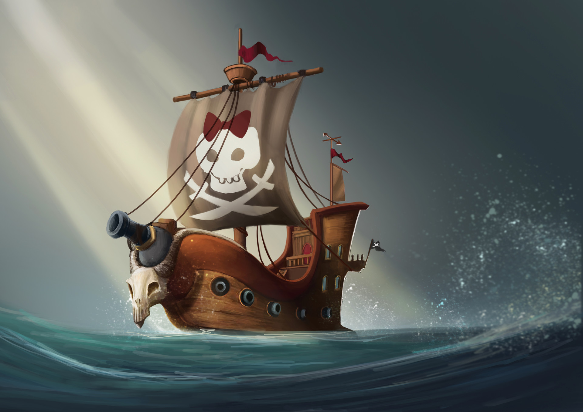 ArtStation - Pirate Ship