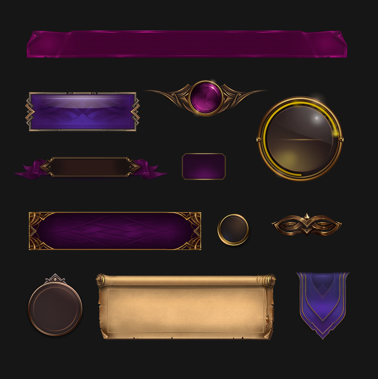 ArtStation - Gui assets