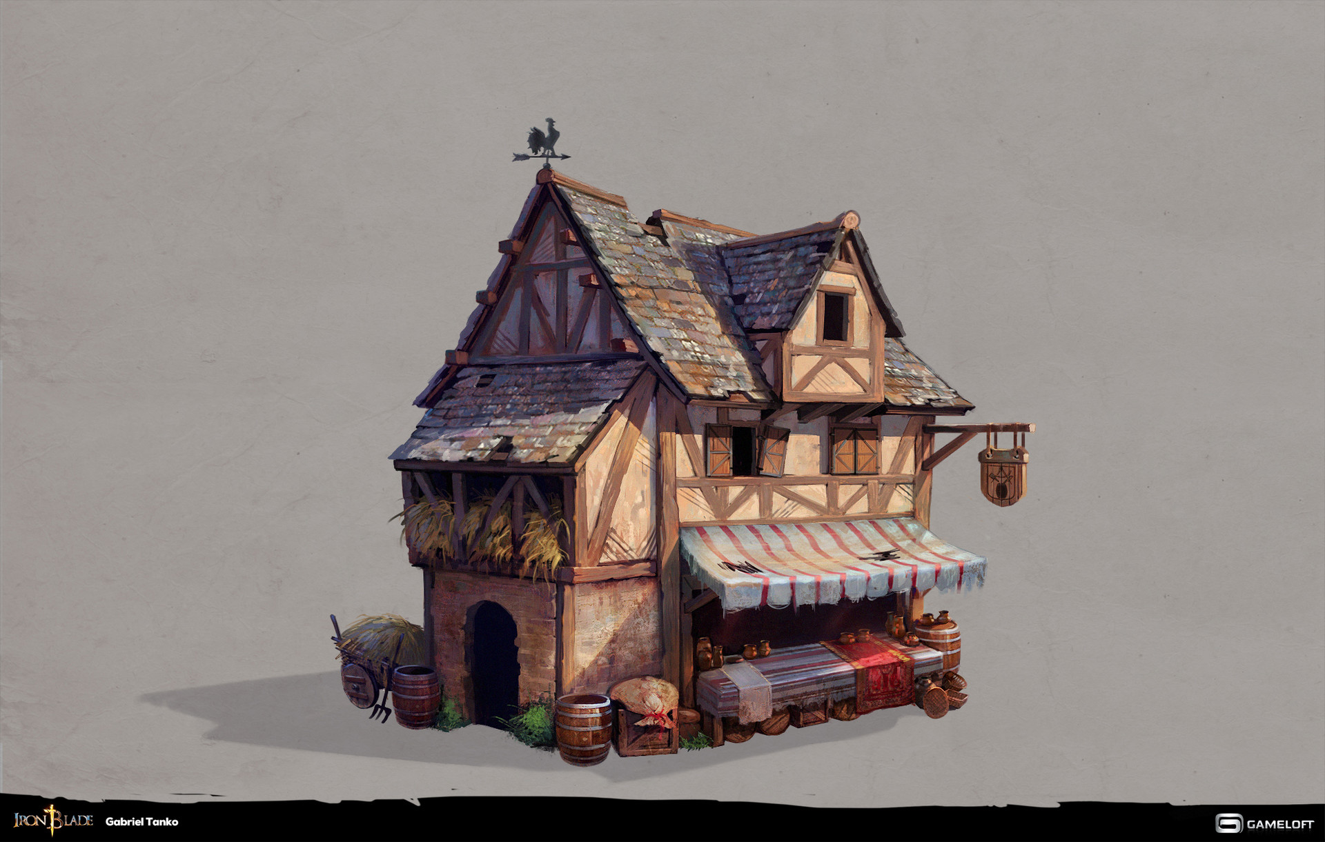 Gabriel Tanko - Iron Blade - Environments and paintovers