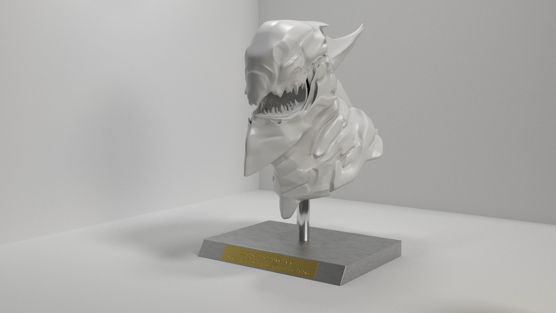 ArtStation - monster sculpture