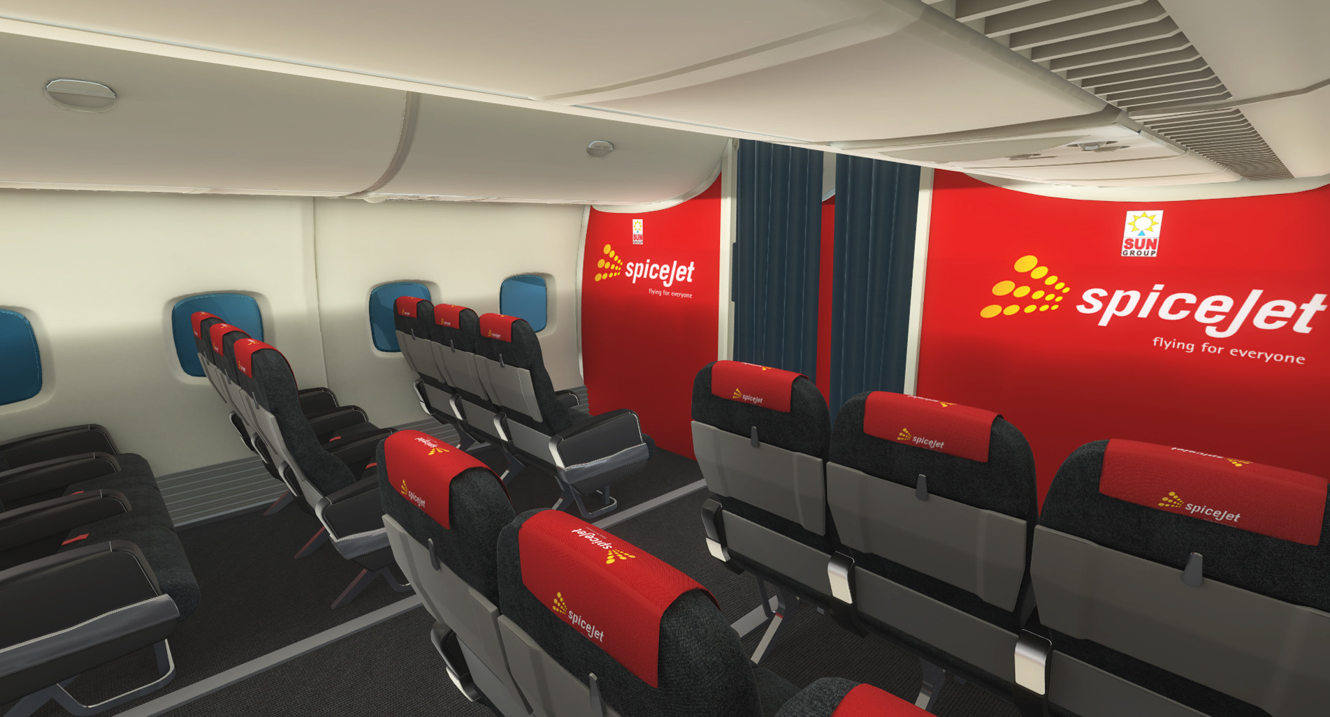 Spicejet Interior Economy Class