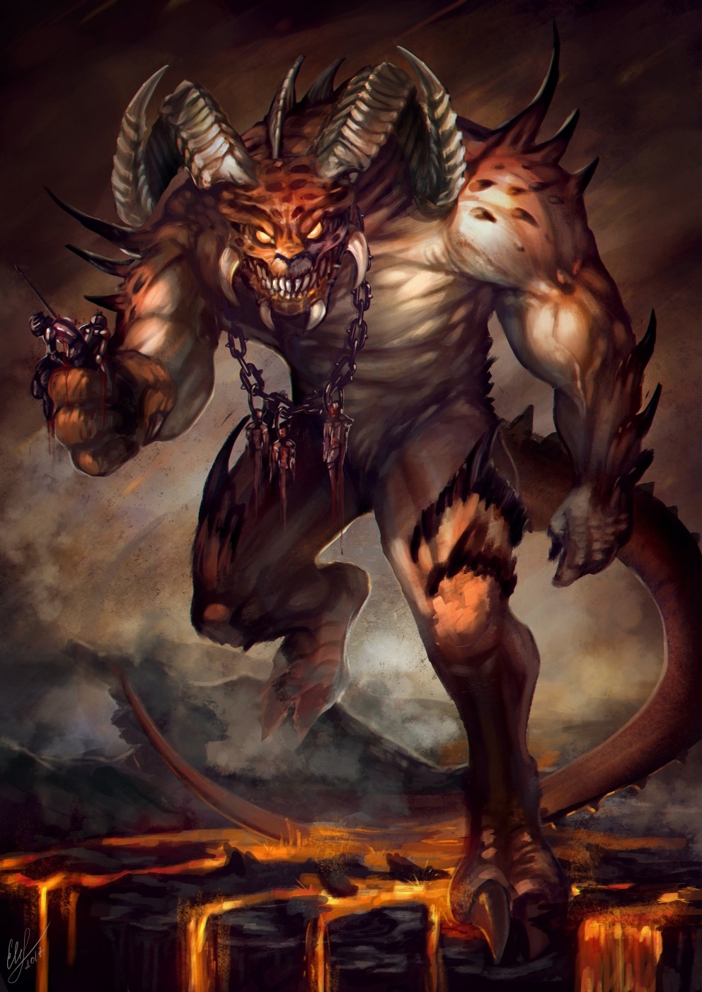 ArtStation - Beast, Daity of Destruction