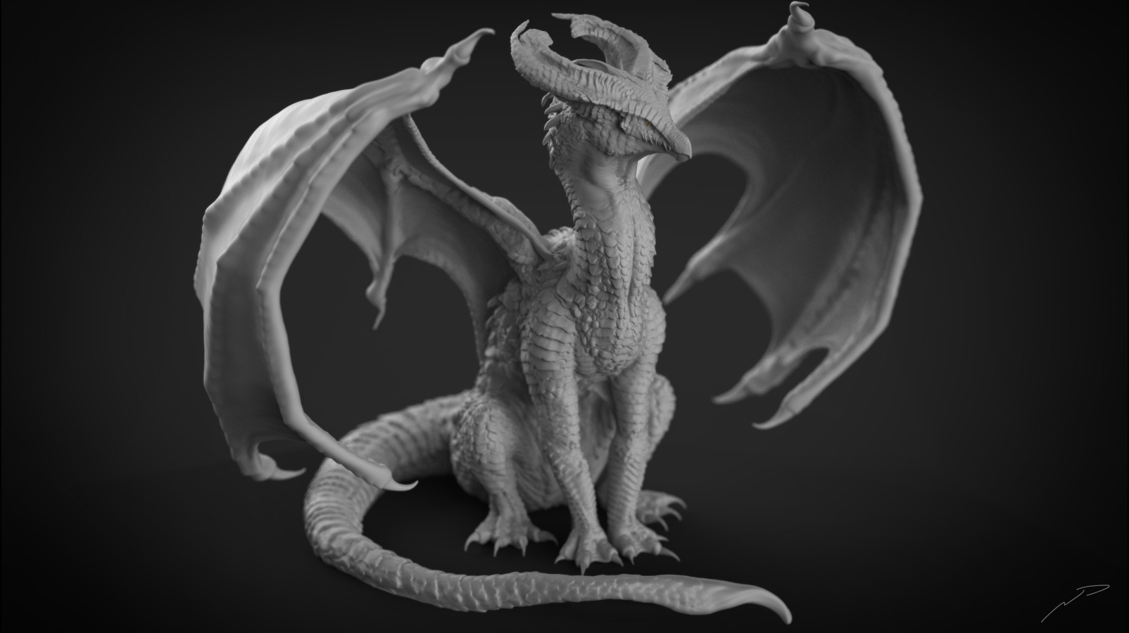 ArtStation - Dragon 2017