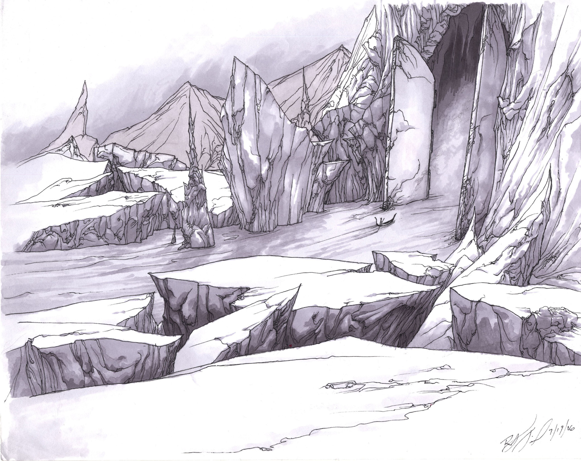 ArtStation - RIver Styx