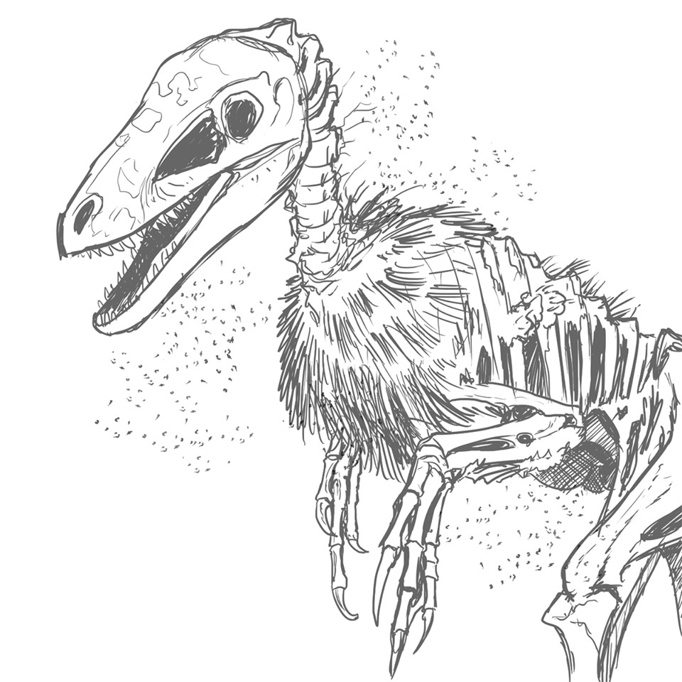 troodon dinosaur coloring pages